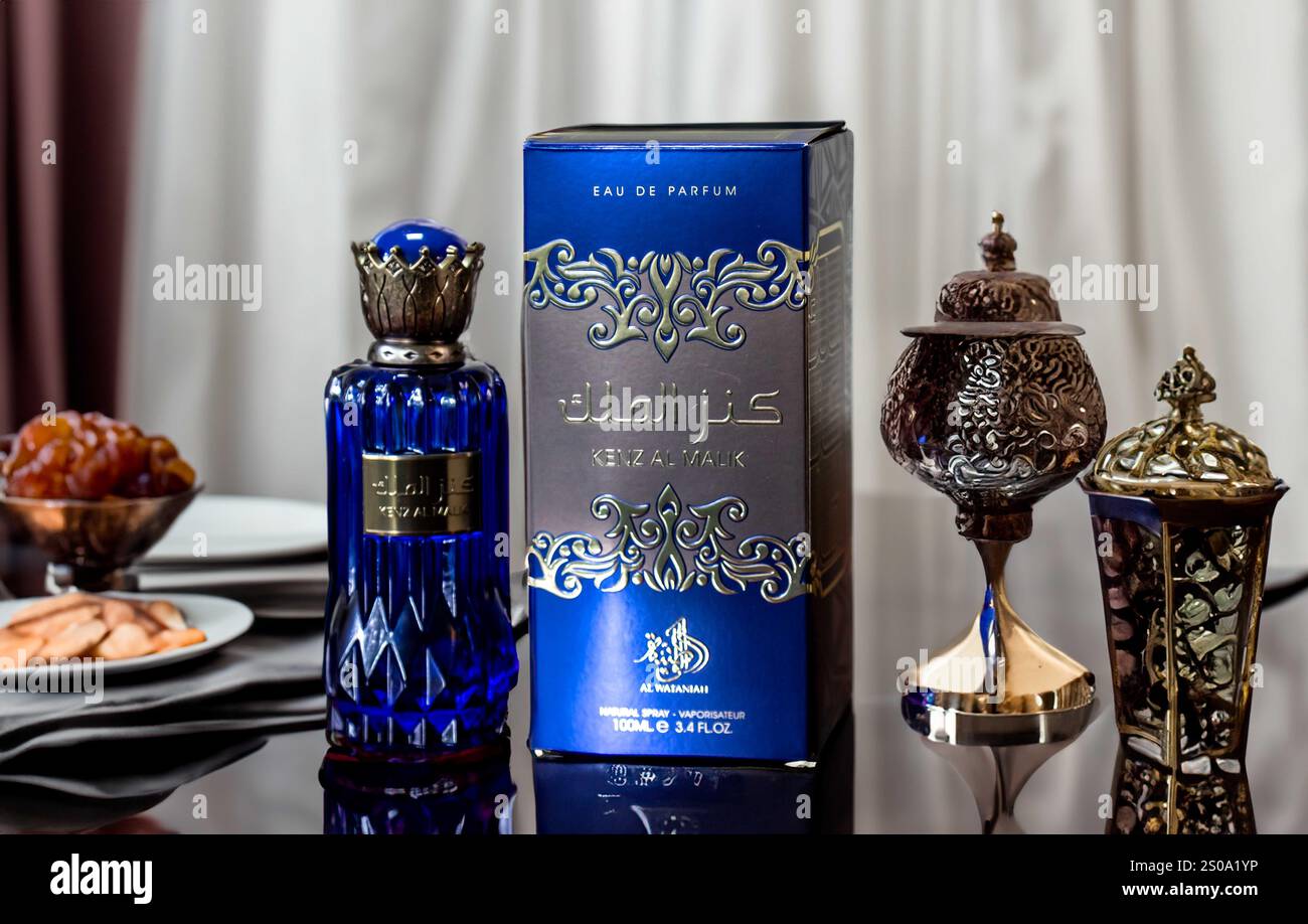 Brazil December 26, 2024. Men's perfume United Arab Emirates Kenz Al ...