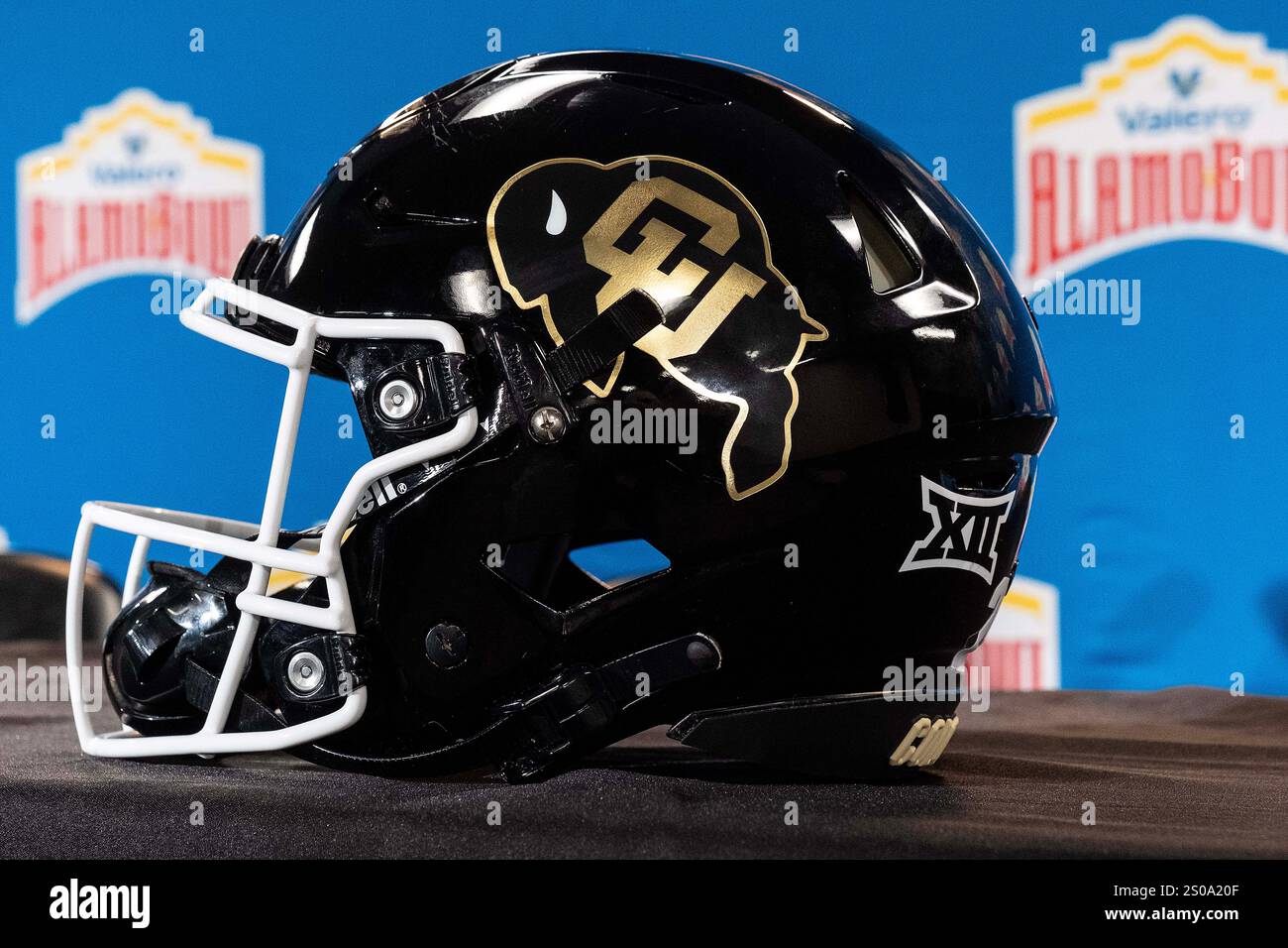 December 26, 2024: University of Colorado Football Helmet at Media ...