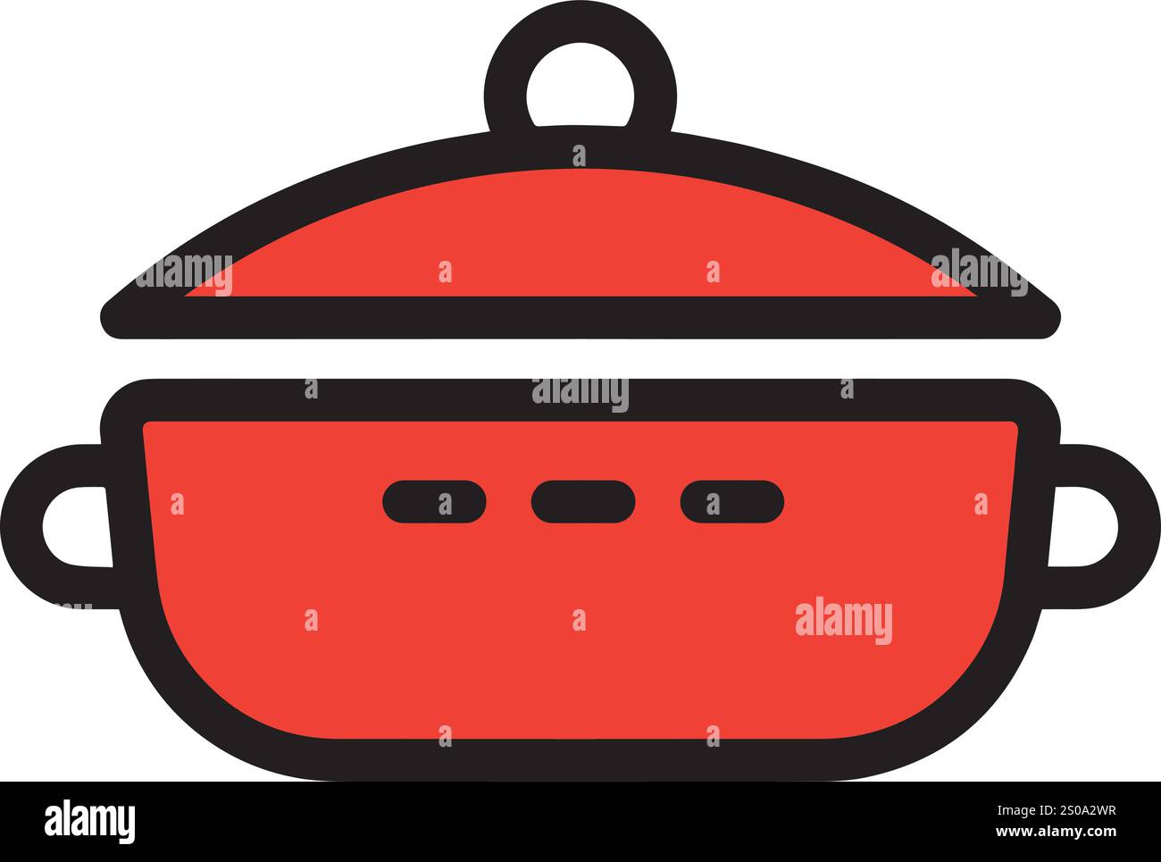 Pots and pans isolated Stock Vector Images - Alamy