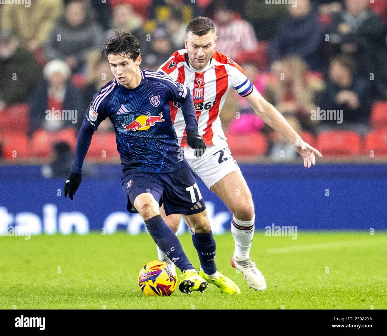 26th December 2024; Bet365 Stadium, Stoke, Staffordshire, England; EFL ...