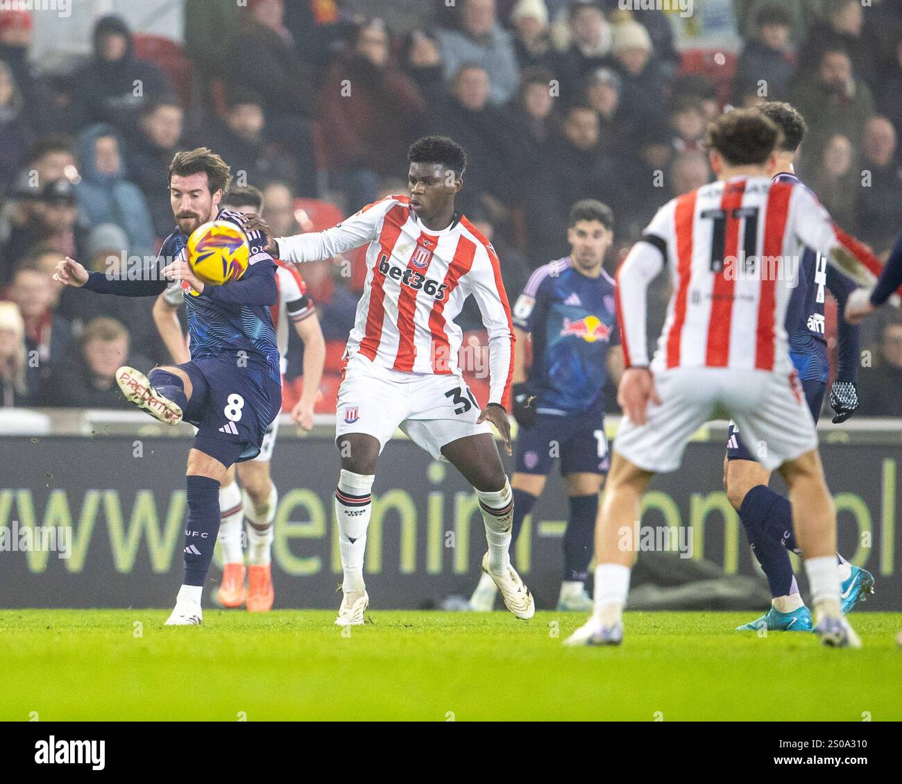 26th December 2024; Bet365 Stadium, Stoke, Staffordshire, England; EFL ...