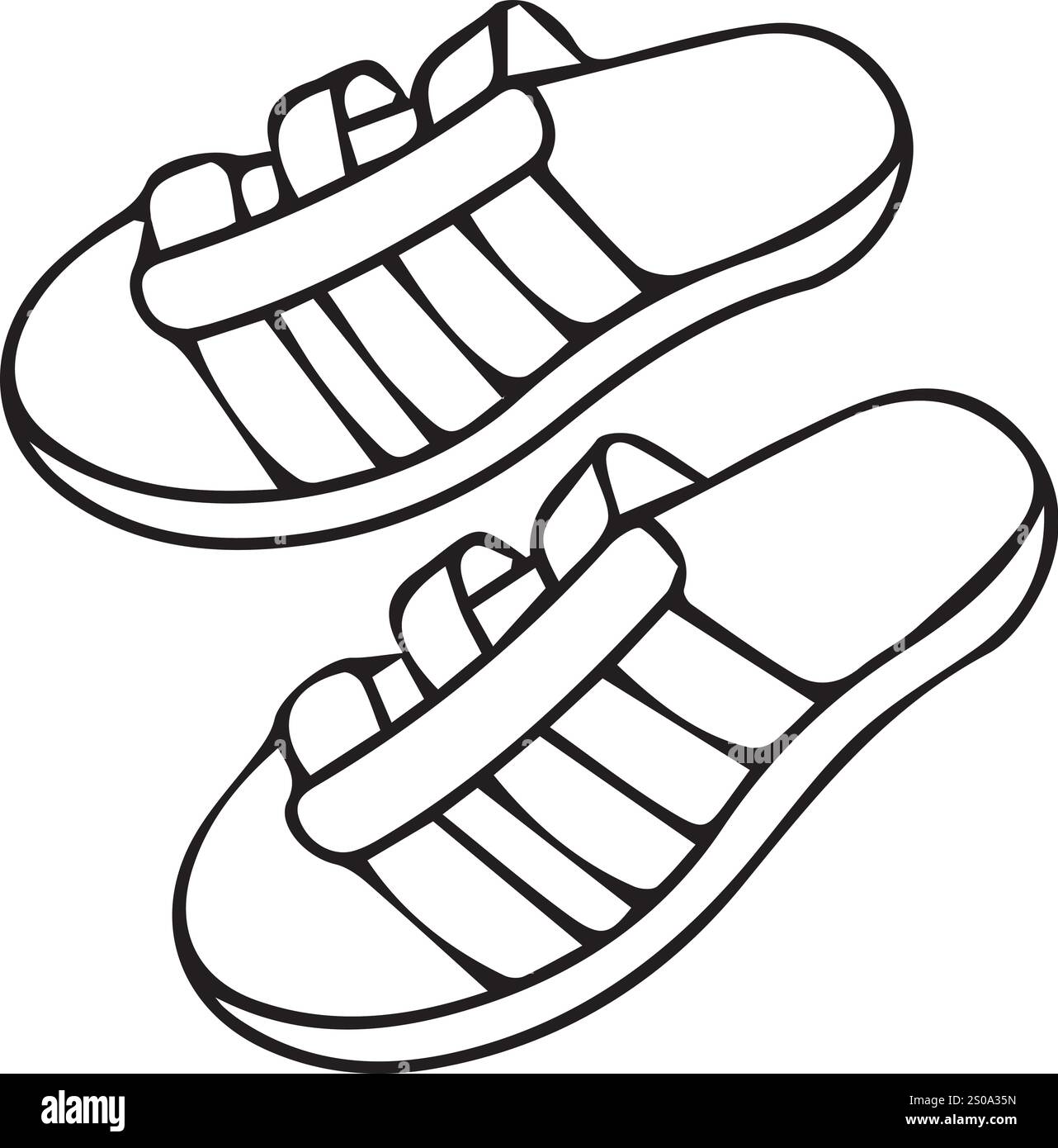 Slipper vector vectors Stock Vector Images - Alamy