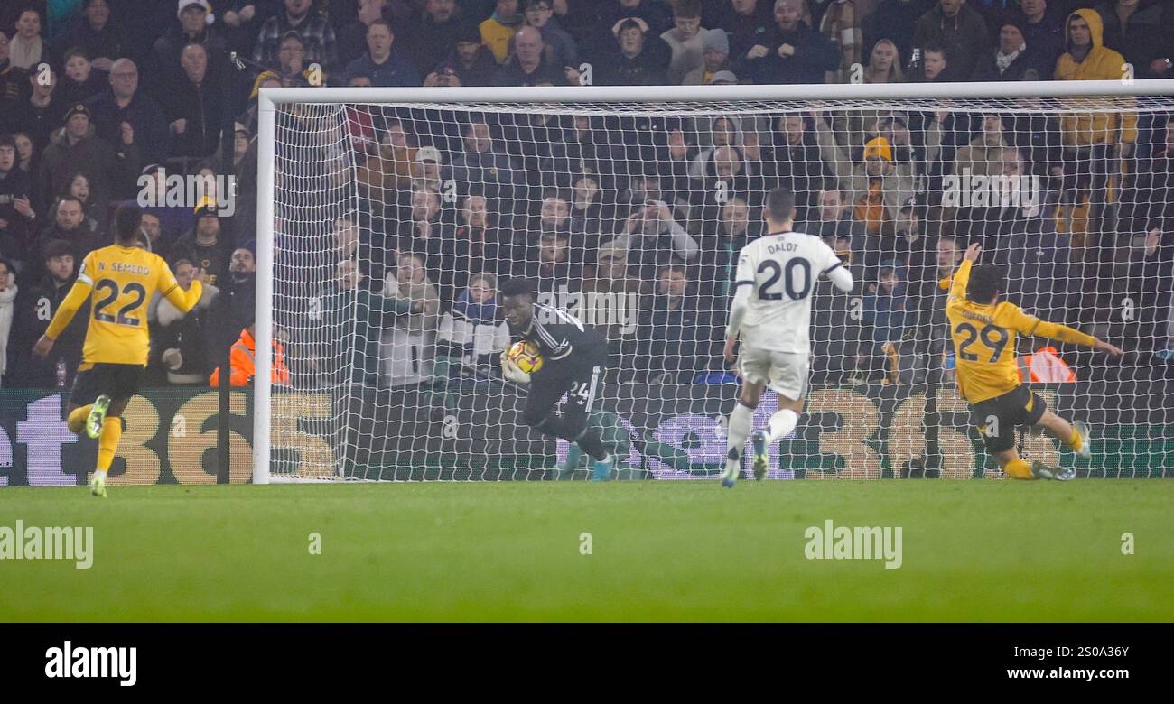 26th December 2024; Molineux Stadium, Wolverhampton, West Midlands ...