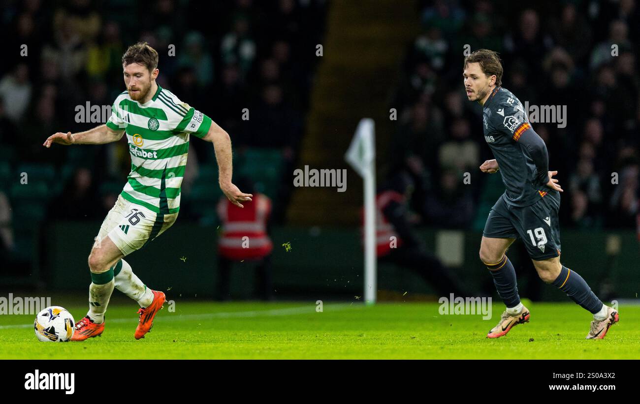 Glasgow, Scotland. 26 December 2024. Anthony Ralston (56 - Celtic ...