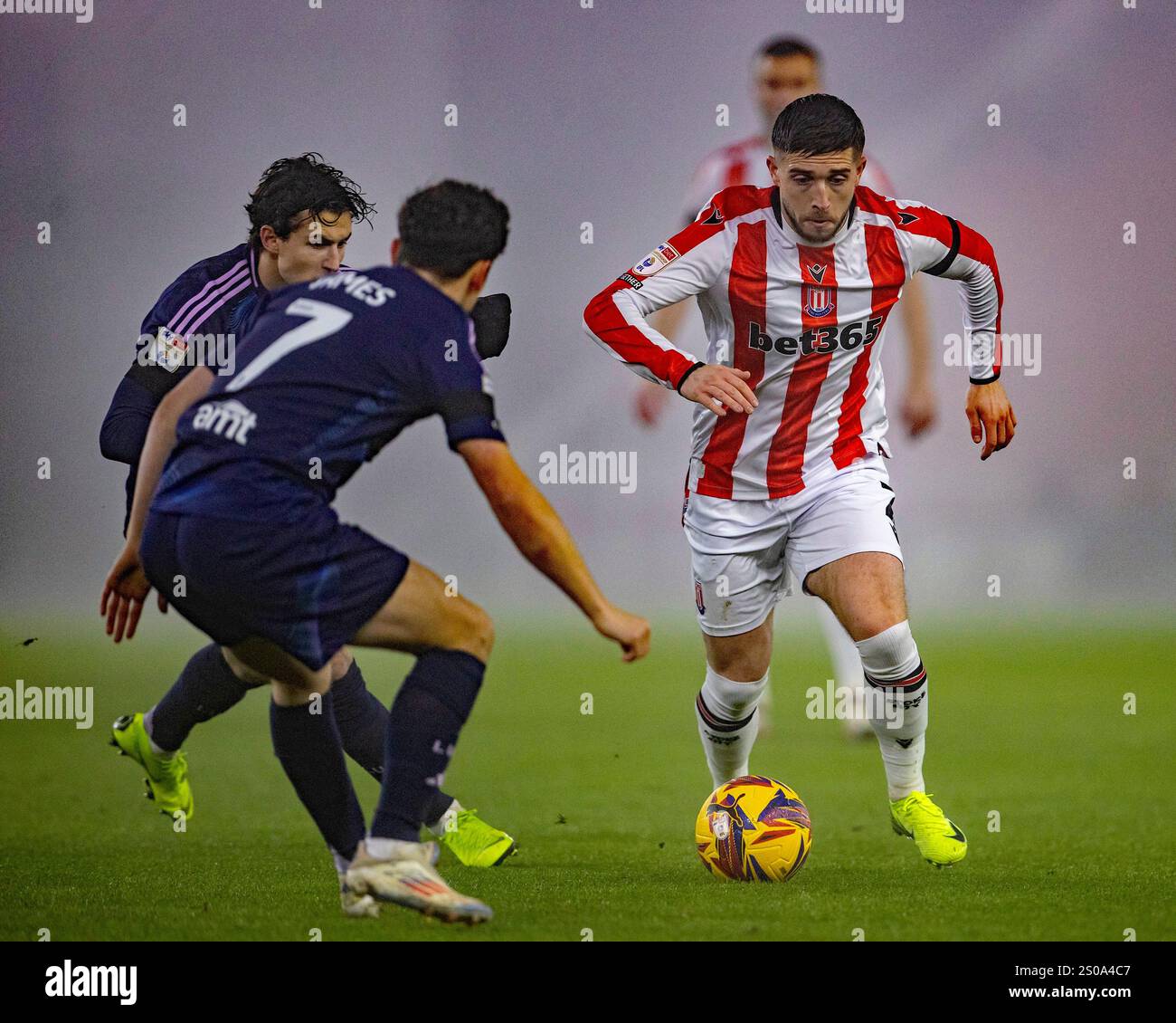26th December 2024; Bet365 Stadium, Stoke, Staffordshire, England; EFL ...