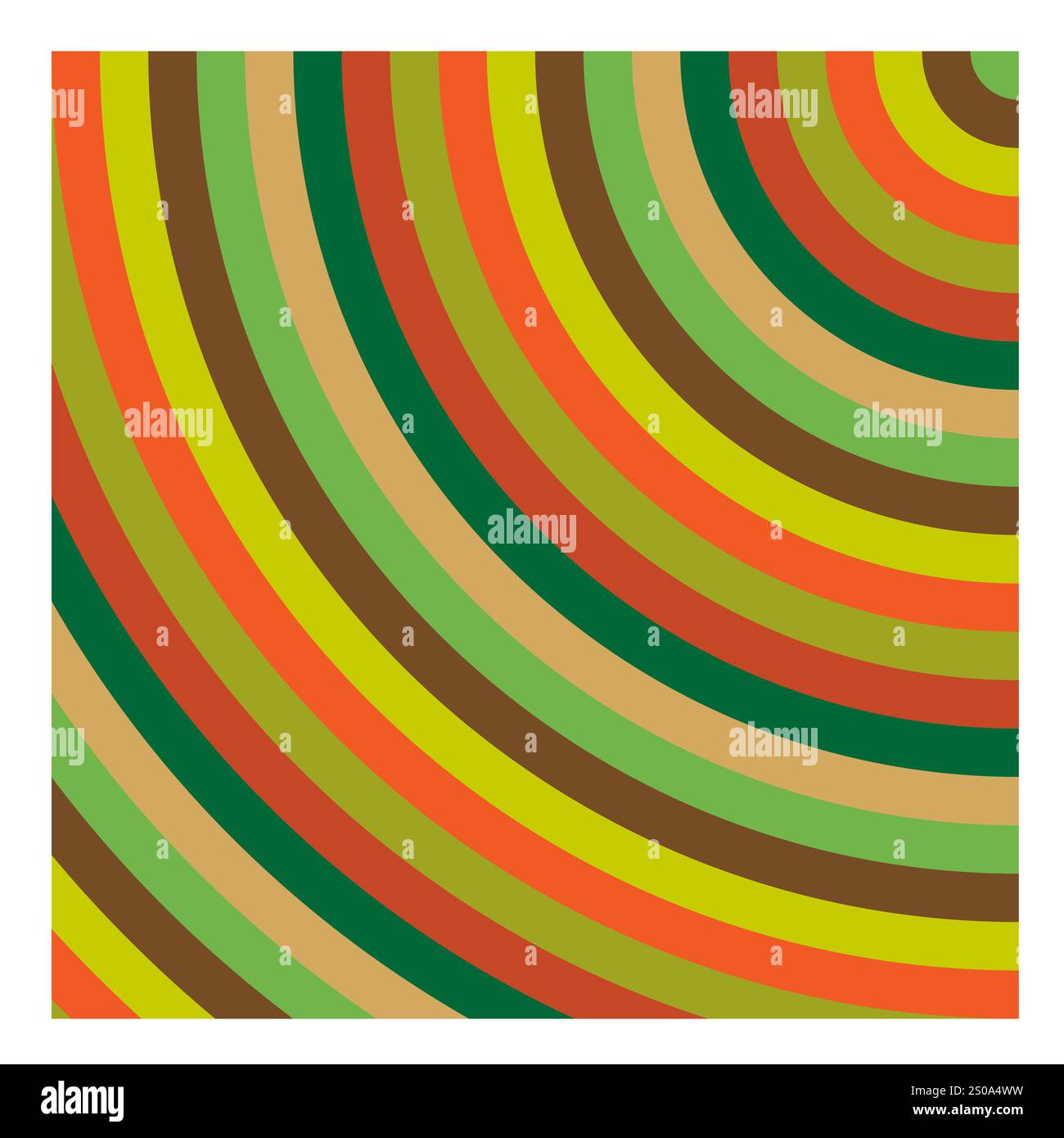 Graphic background of colorful circular arcs Stock Photo - Alamy
