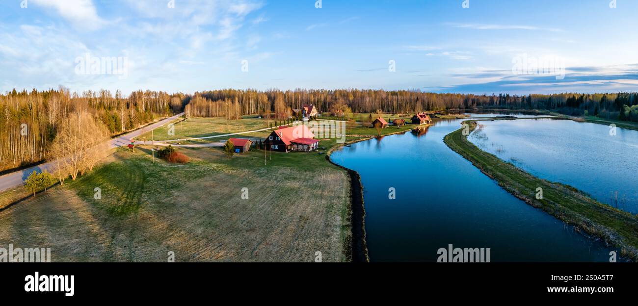 Winding waterway cuts hi-res stock photography and images - Alamy