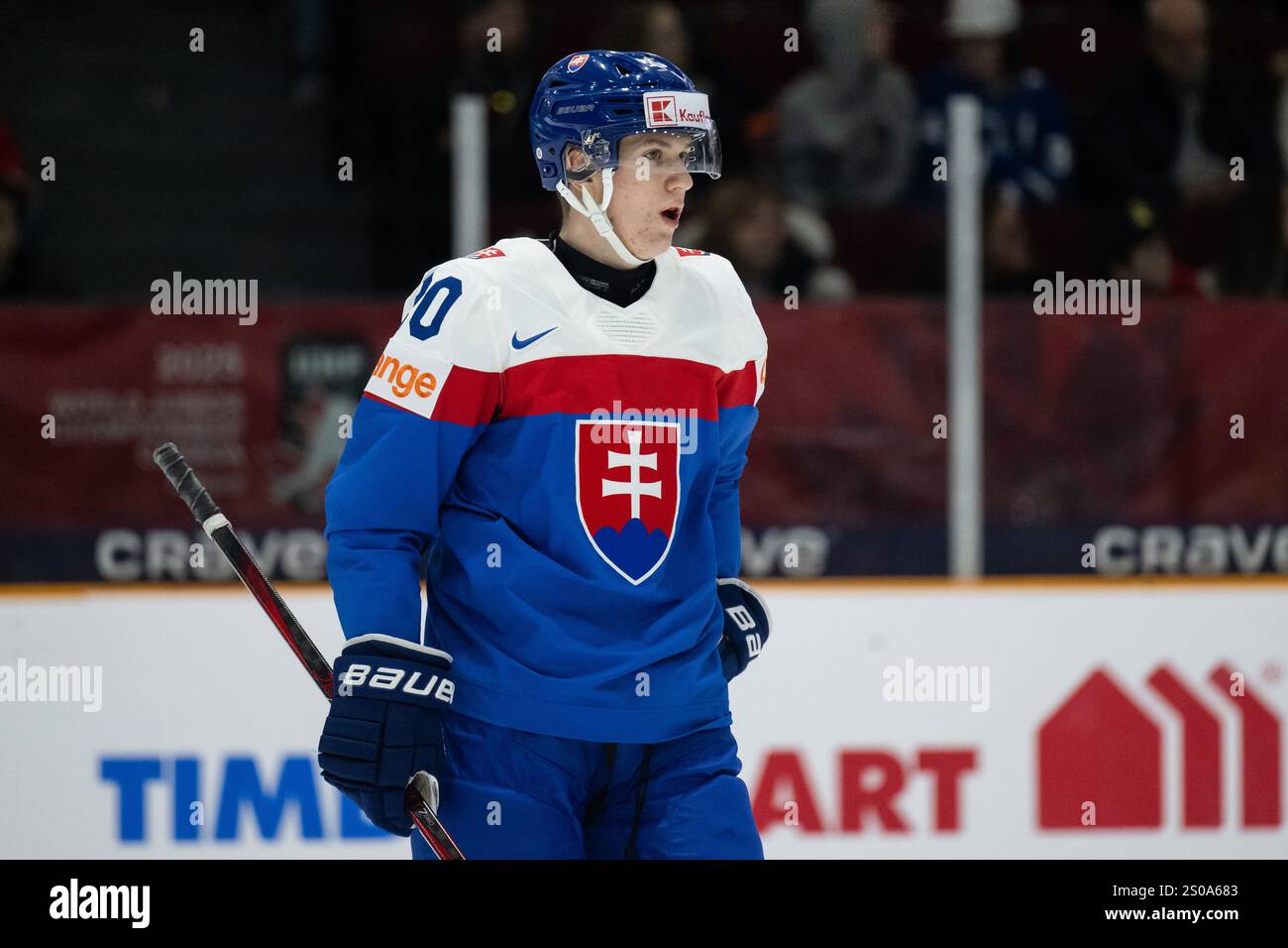 241226 Peter Valent of Slovakia during the 2025 IIHF World Junior ...