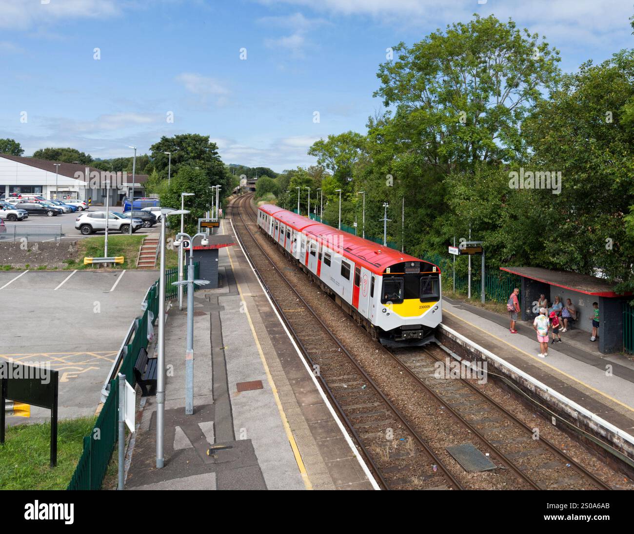Transport For Wales class 230 D-train diesel battery electric multiple ...
