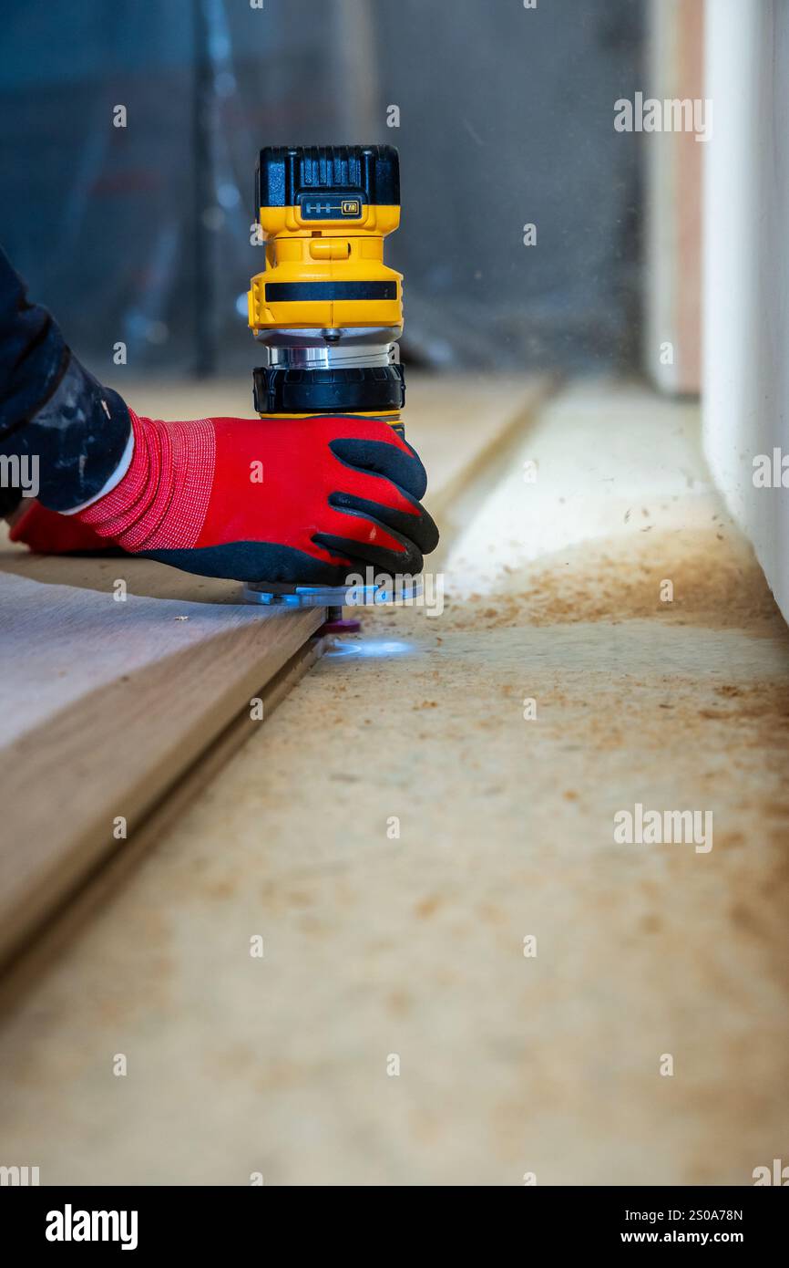 Woodworking machine in method hi-res stock photography and images - Alamy