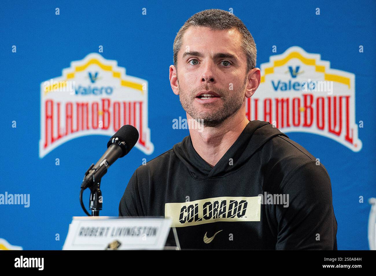 December 26, 2024: Defensive Coordinator Robert Livingston of the ...