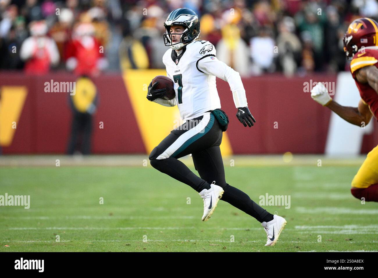 Philadelphia Eagles quarterback Kenny Pickett (7) in action during the ...