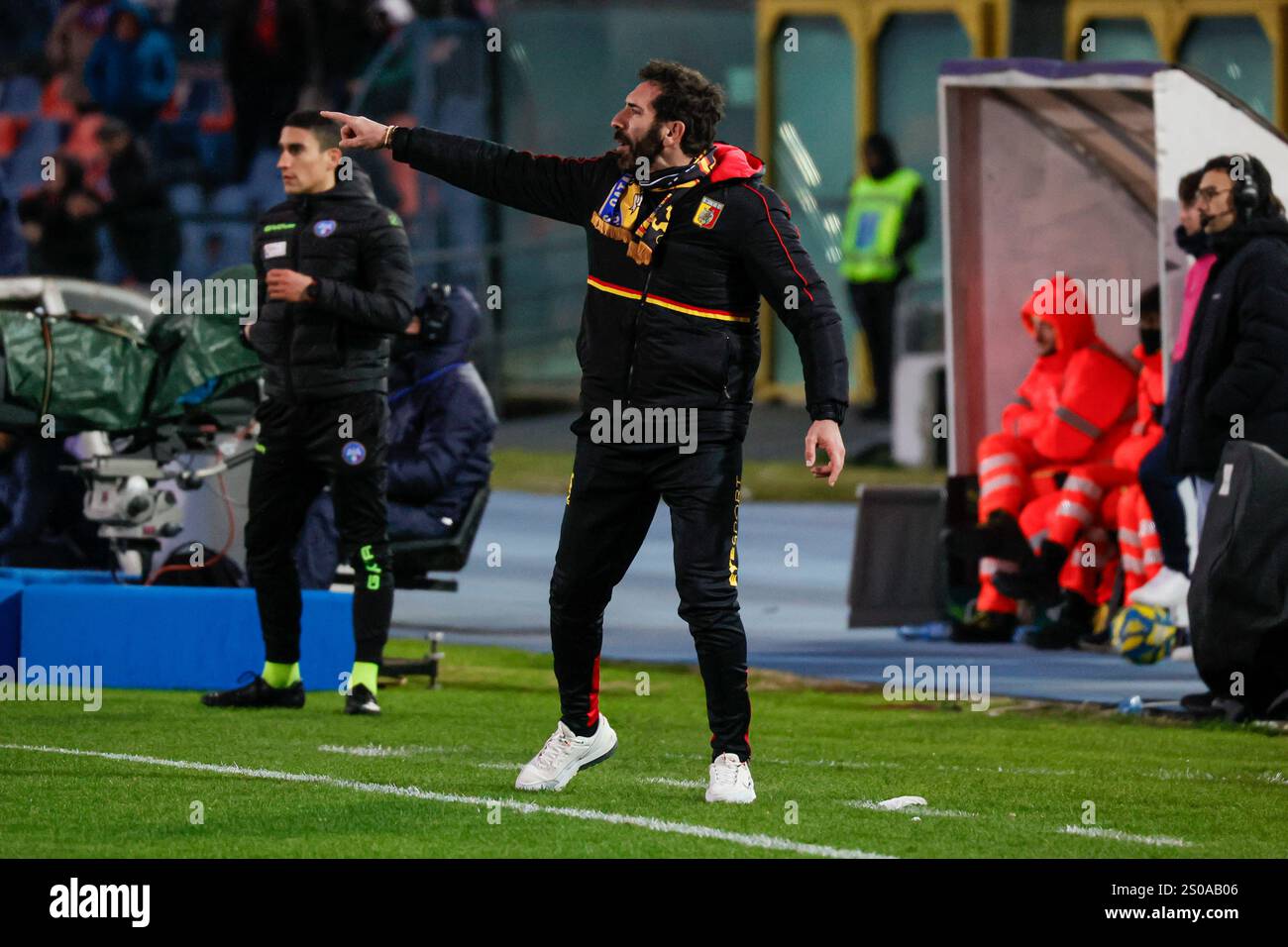 Cosenza, Italy, 26th December 2024, San Vito-Marulla Stadium: Mister ...