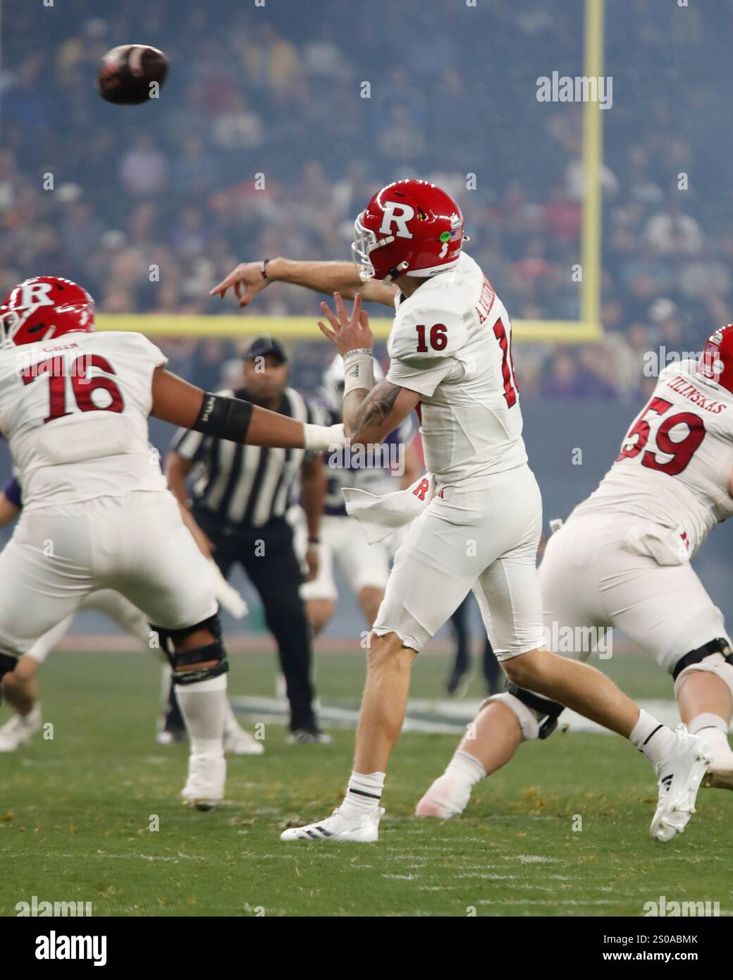 Phoenix, Arizona, USA. 26th Dec, 2024. Rutgers Scarlet Knights ...