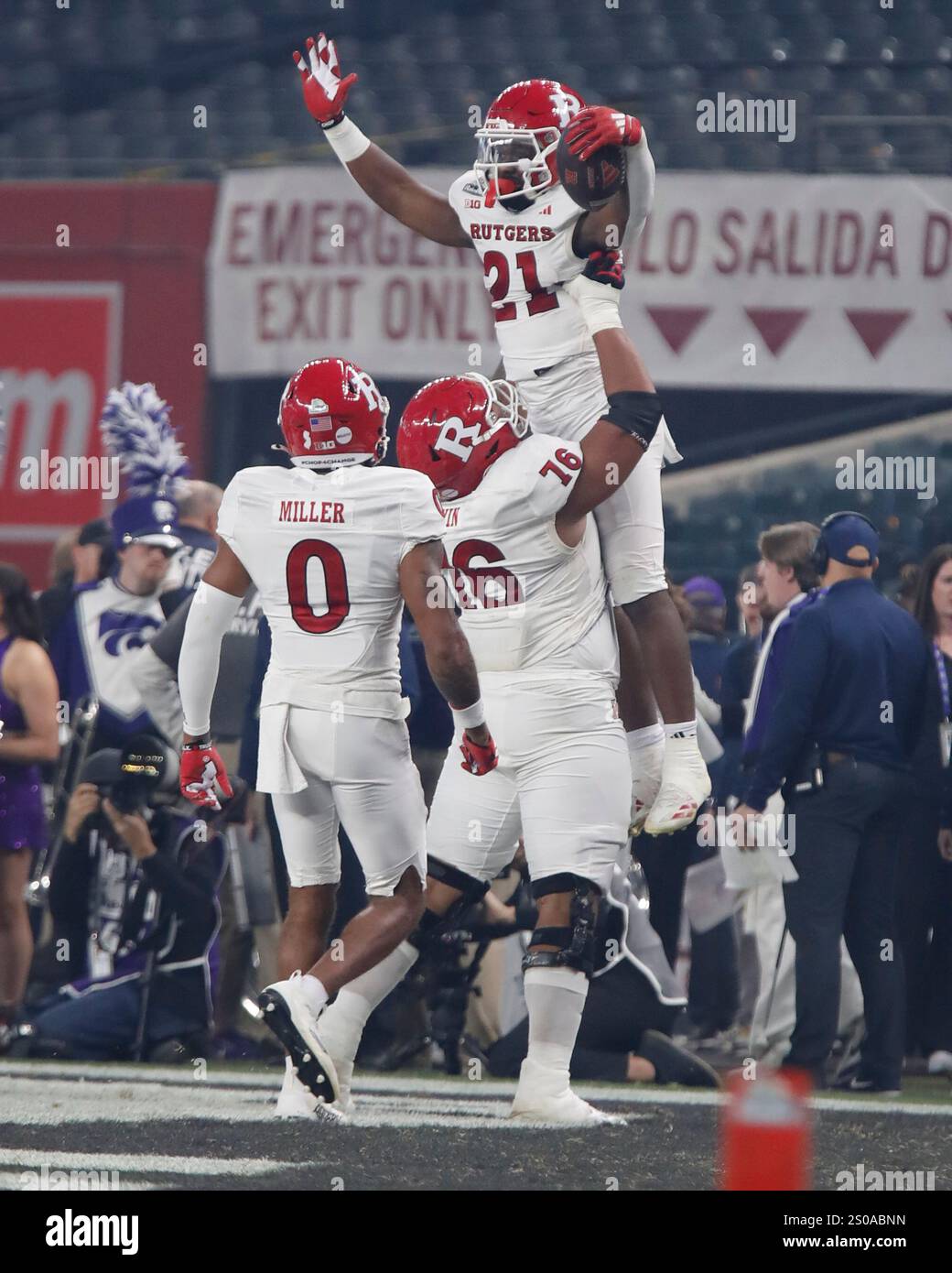 December 26, 2024: Rutgers Scarlet Knights running back Antwan Raymond ...