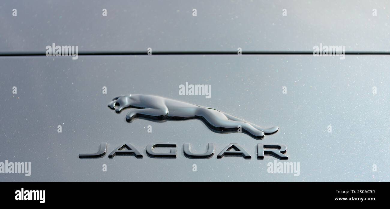 Chicago, Illinois, USA - September 08, 2024: Jaguar F-TYPE S v8 AWD ...