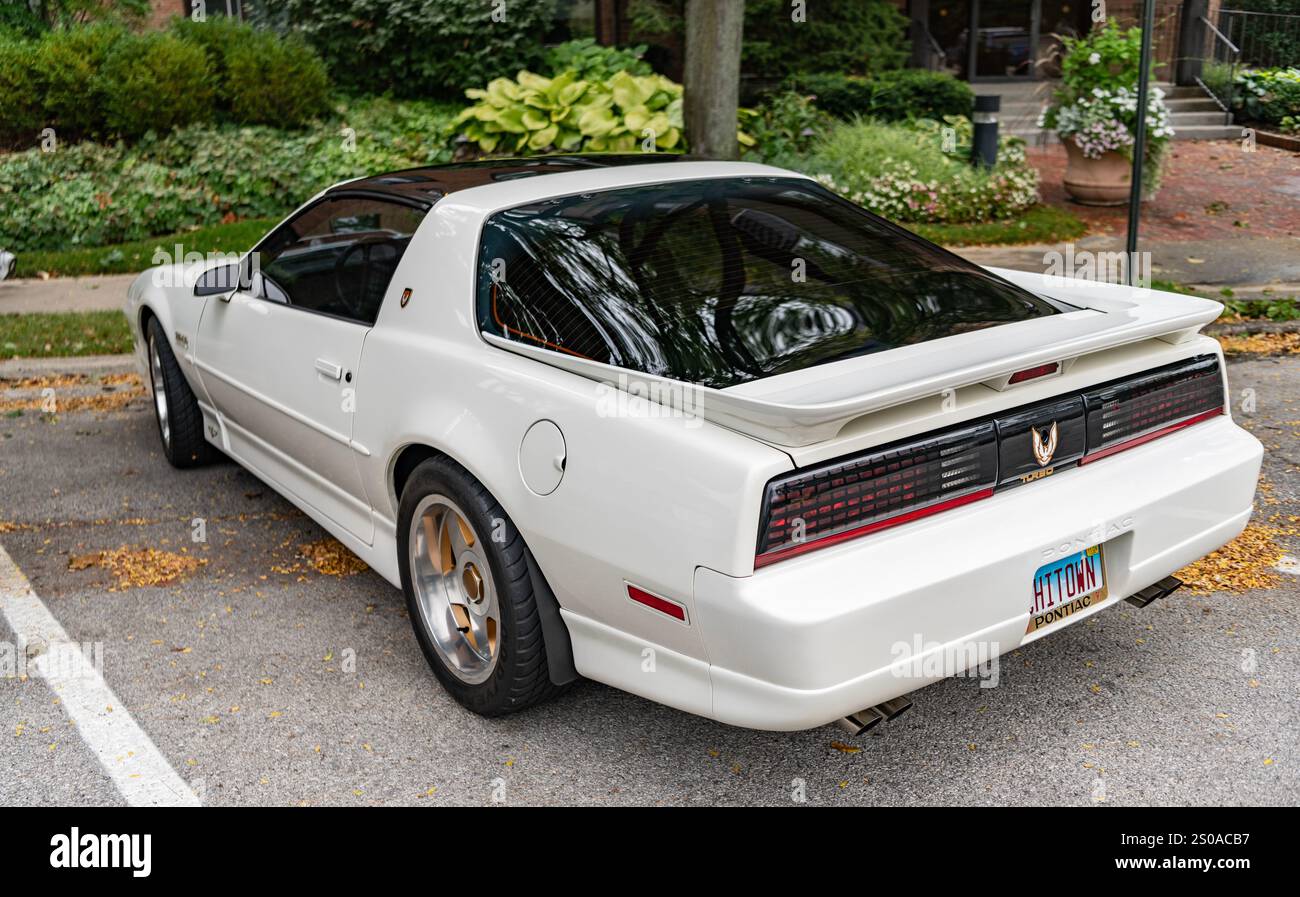 Chicago, Illinois - September 29, 2024: 1992 Pontiac Firebird Trans Am ...