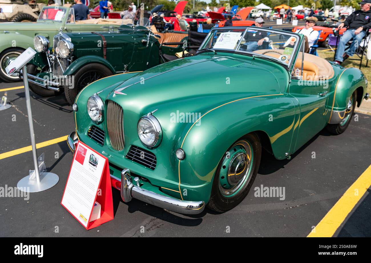 Chicago, Illinois, USA - September 08, 2024: Jowett Jupiter Mk1 ...