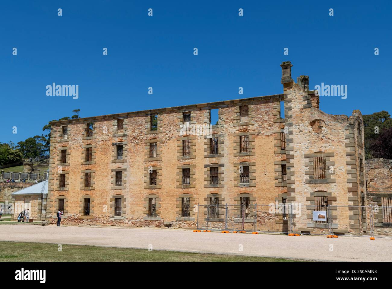 Port Arthur penitentiary and former penal colony now an open air museum ...