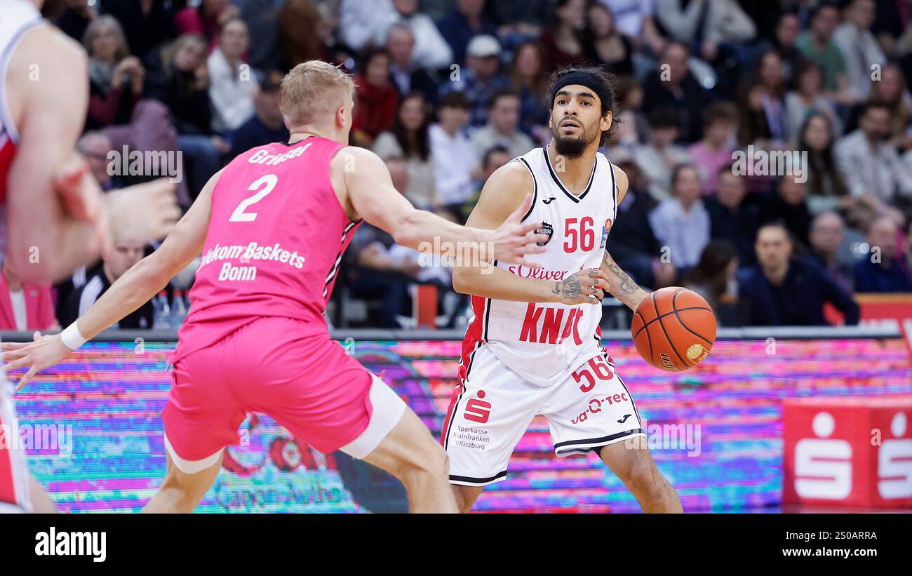 Bonn, Deutschland. 26th Dec, 2024. Im Bild: v.li. Sam Griesel (Telekom ...