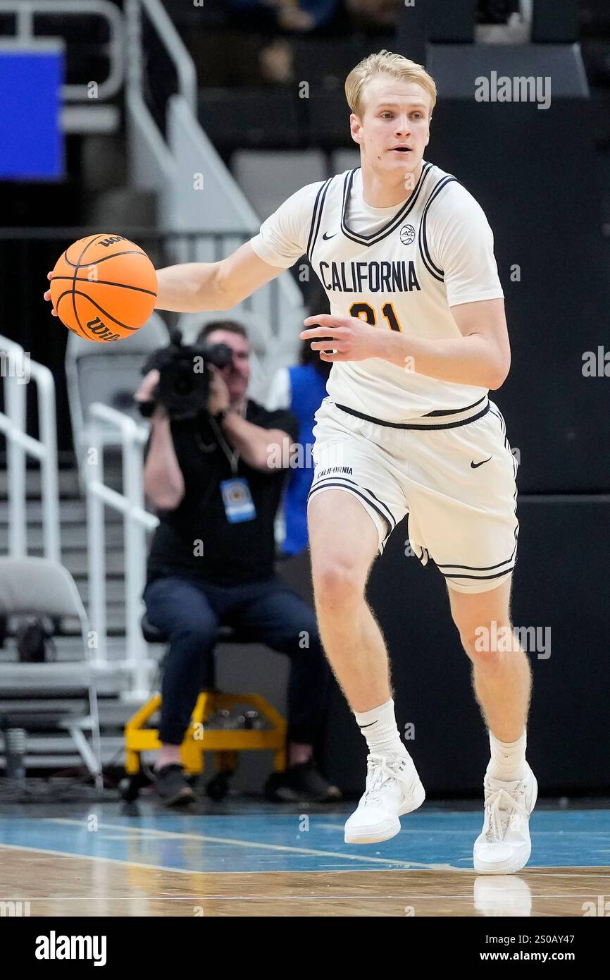 California forward Rytis Petraitis during an NCAA college basketball ...