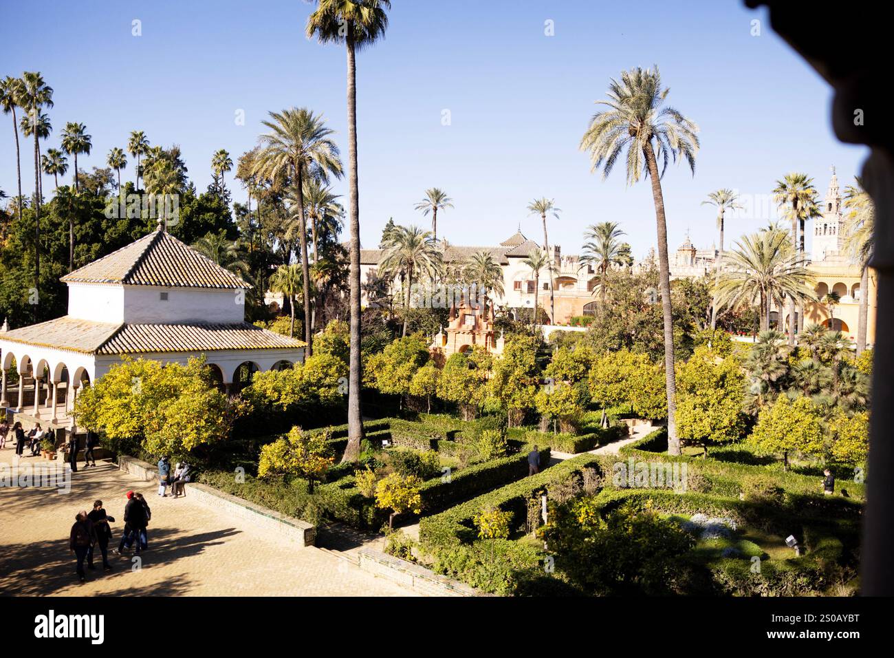 Royal alcázar seville hi-res stock photography and images - Alamy
