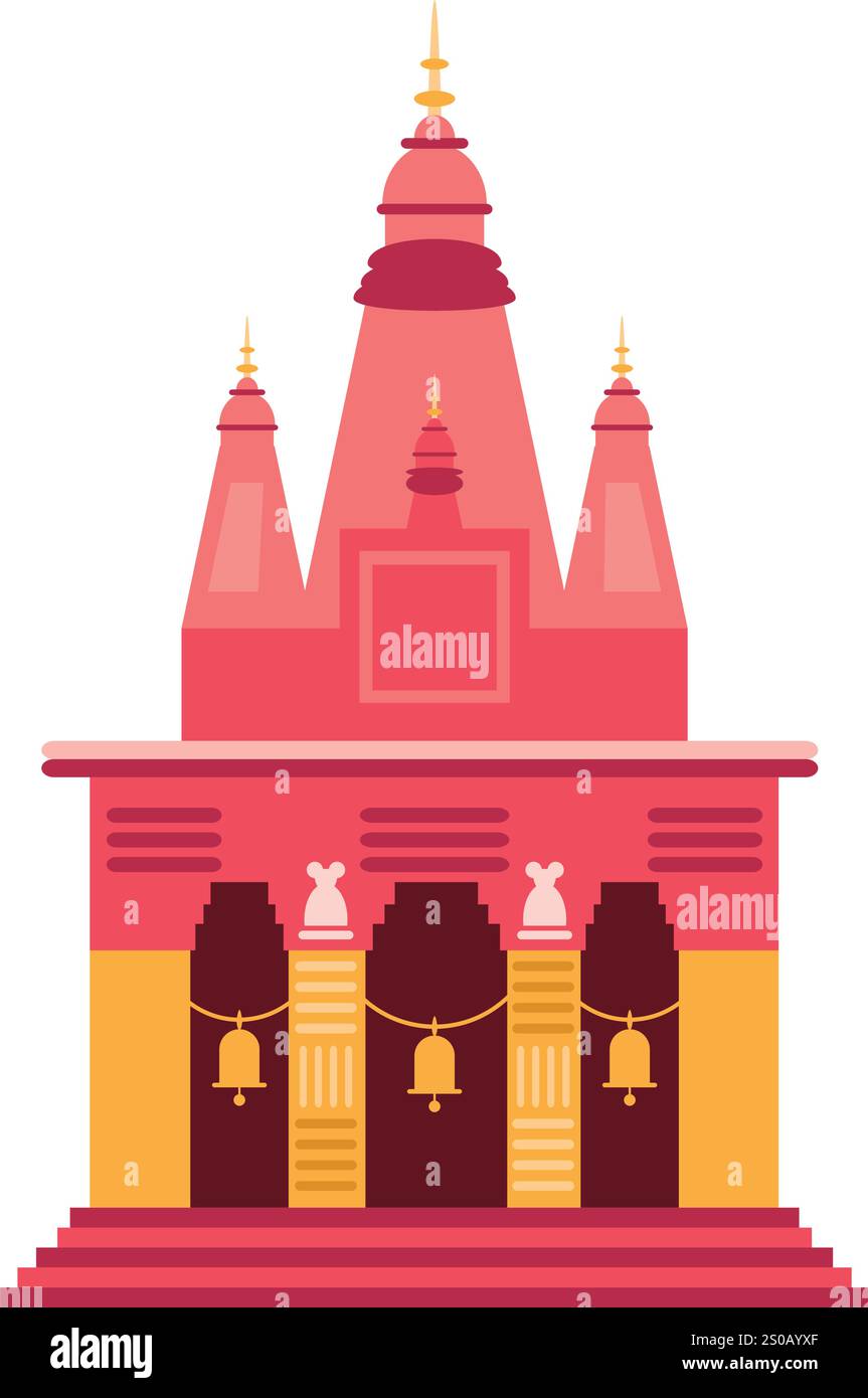 durga temple indian monument Stock Vector Image & Art - Alamy