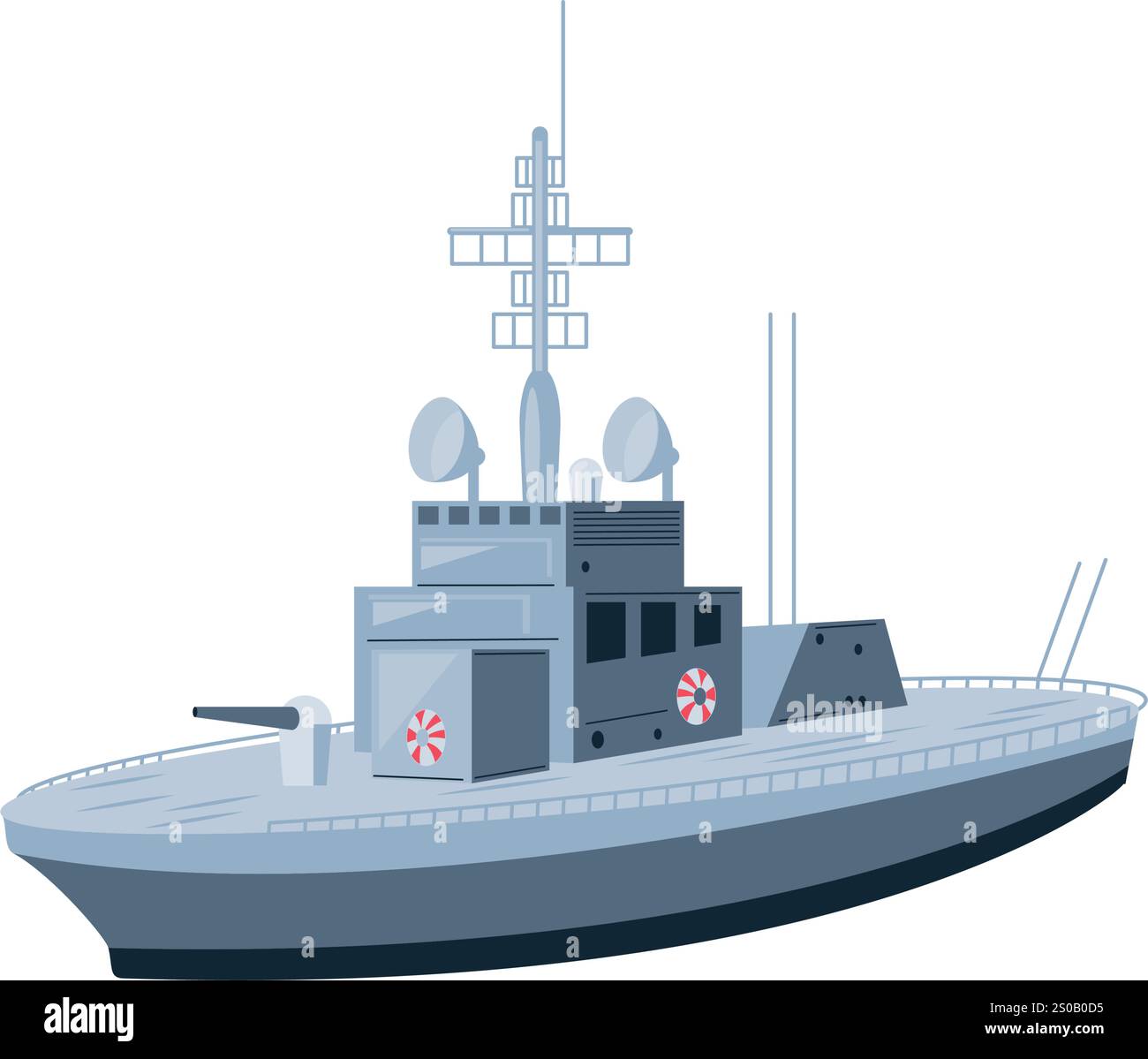 navy warship vector Stock Vector Image & Art - Alamy