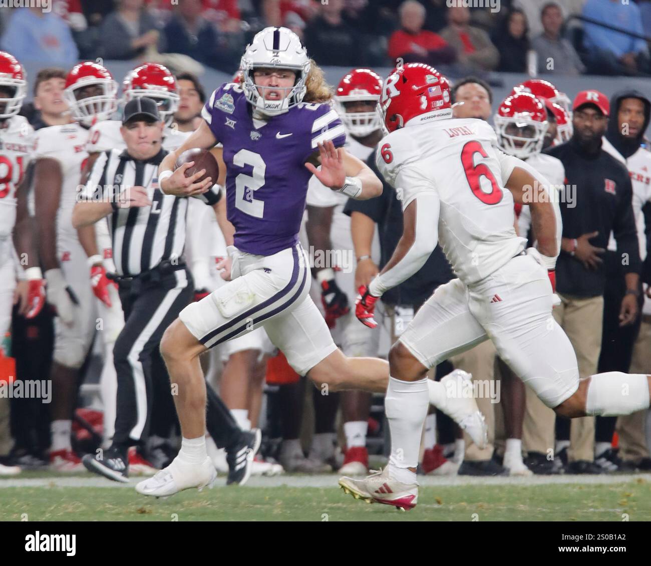 Phoenix, Arizona, USA. 26th Dec, 2024. Kansas State Wildcats ...