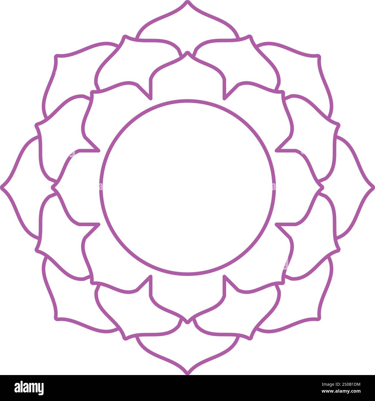 crown chakra sahasrara sign Stock Vector Image & Art - Alamy