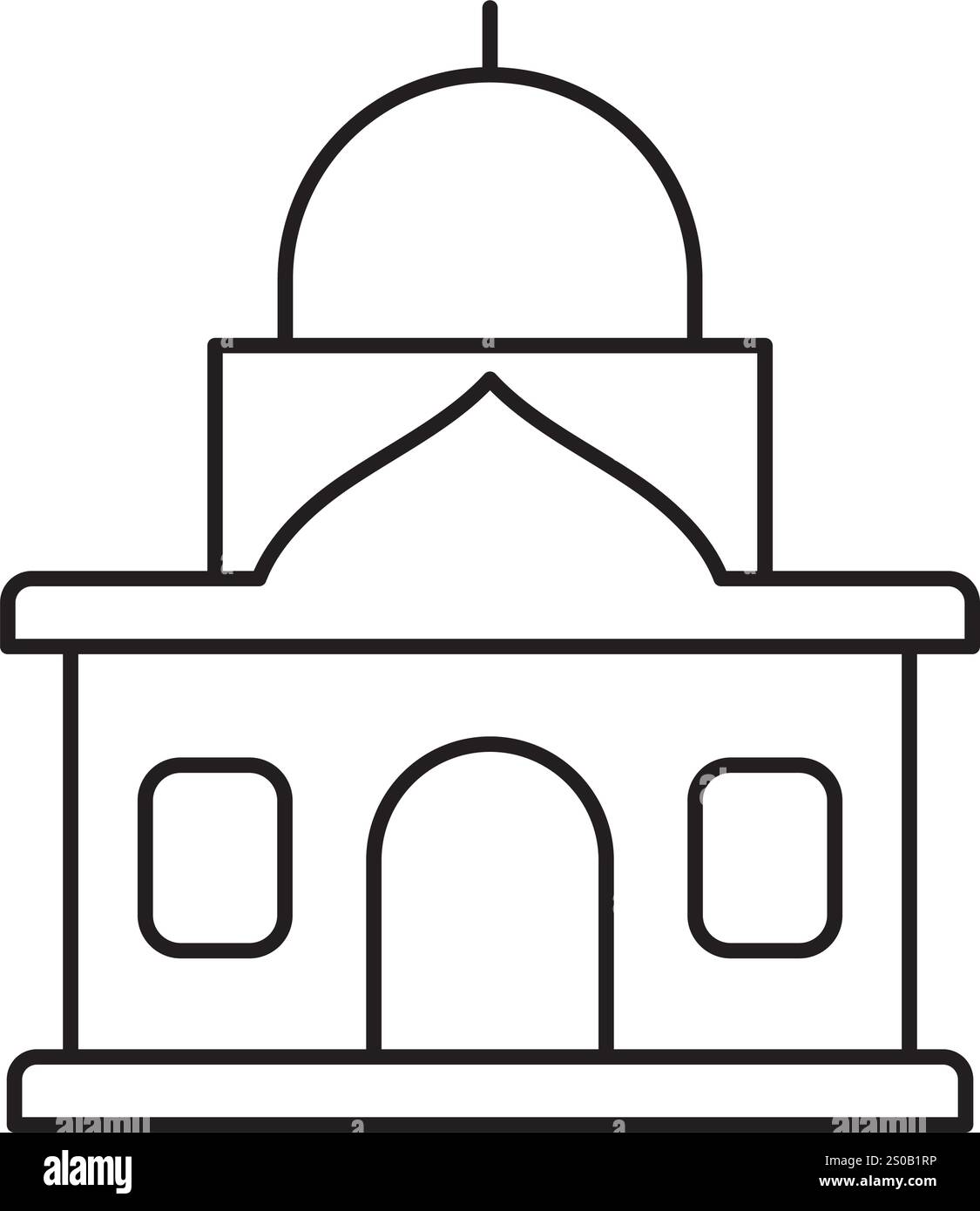 gurdwara workship line design Stock Vector Image & Art - Alamy
