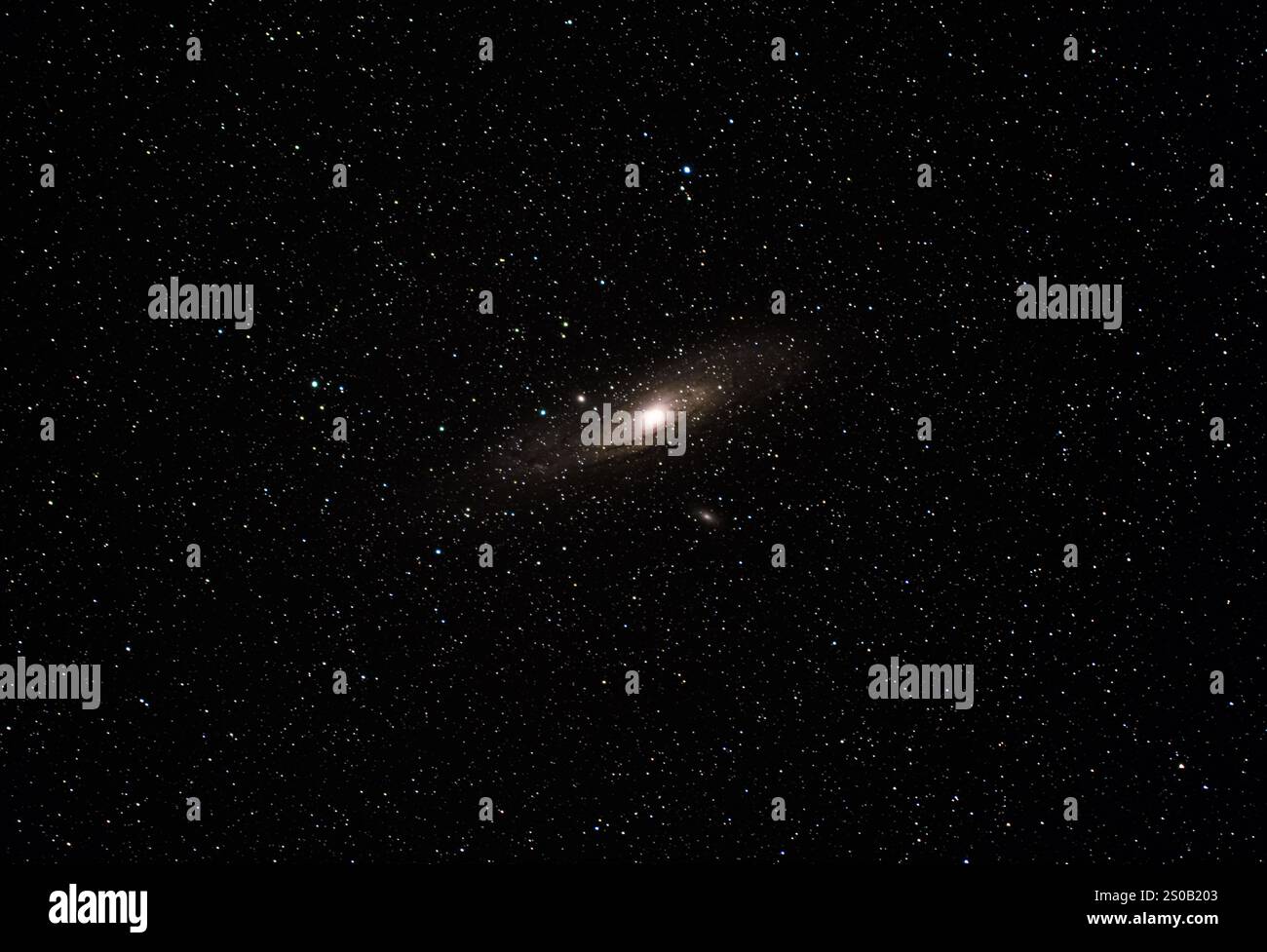 Andromeda Galaxy captured in Western Georgia by an amateur astronomer ...