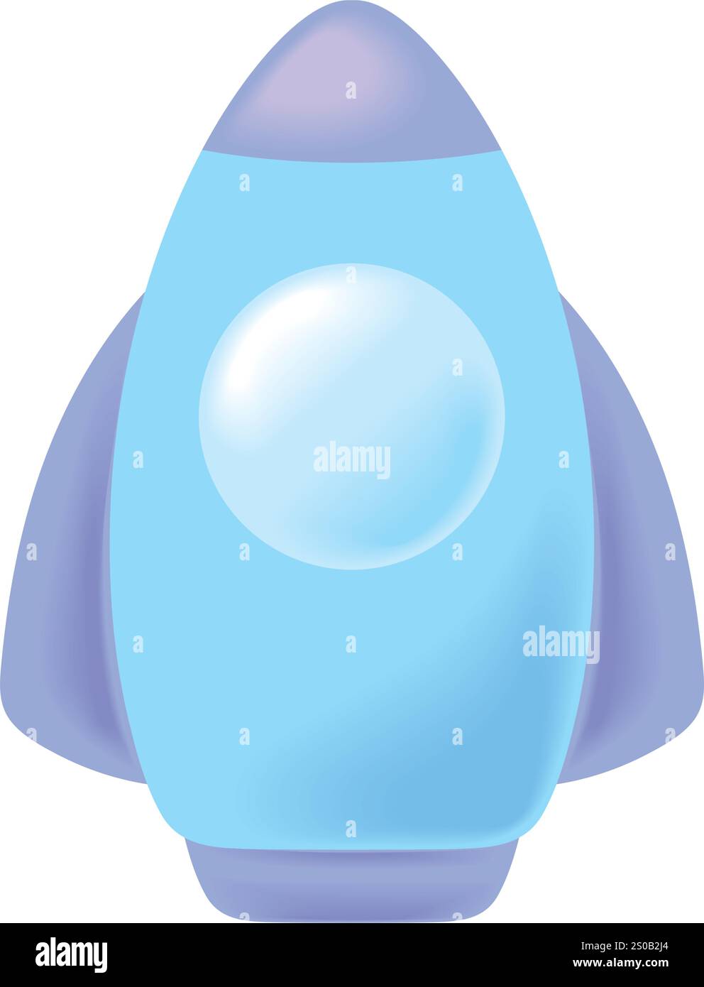 baby blue rocket Stock Vector Image & Art - Alamy