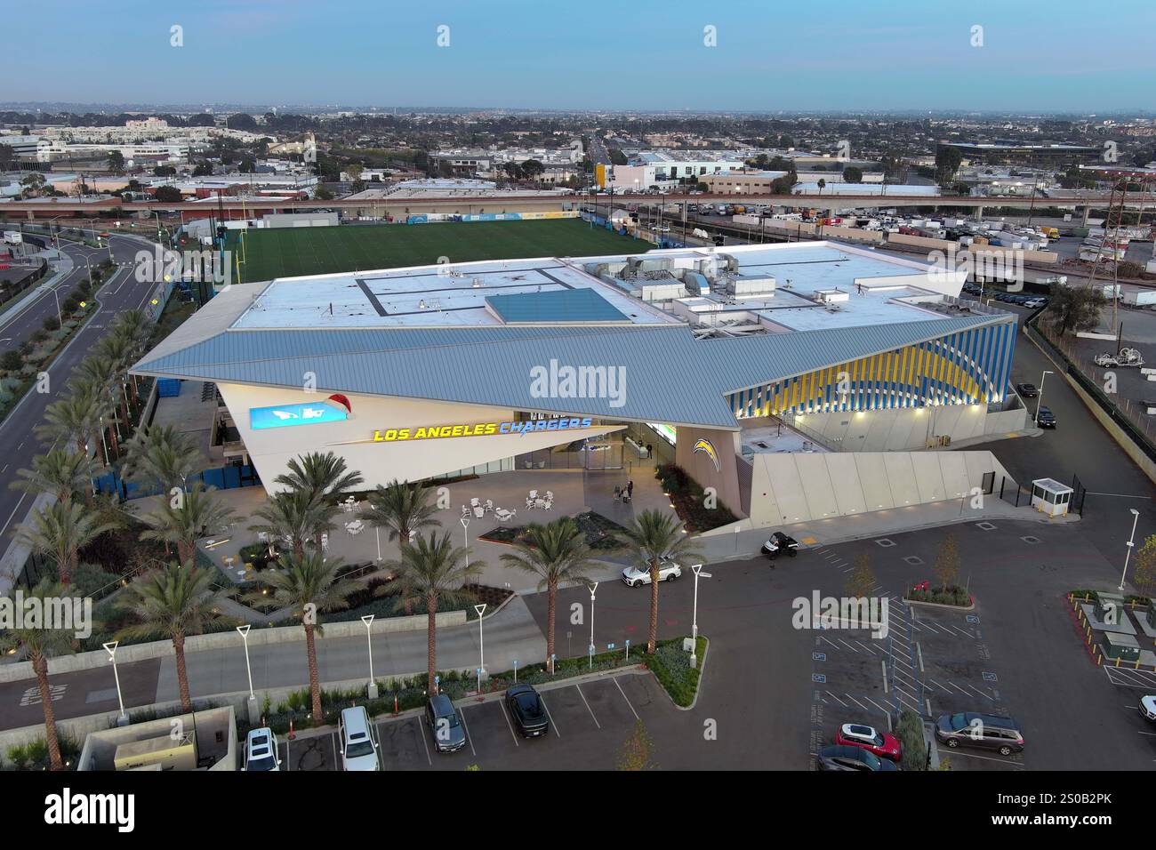 El Segundo, United States. 26th Dec, 2024. A general overall aerial ...