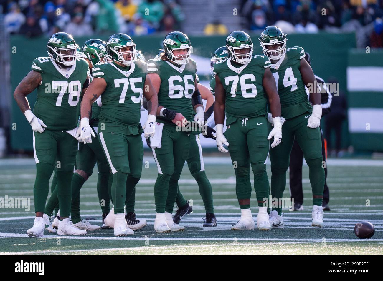 New York Jets offensive line, offensive lineman Morgan Moses (78 ...