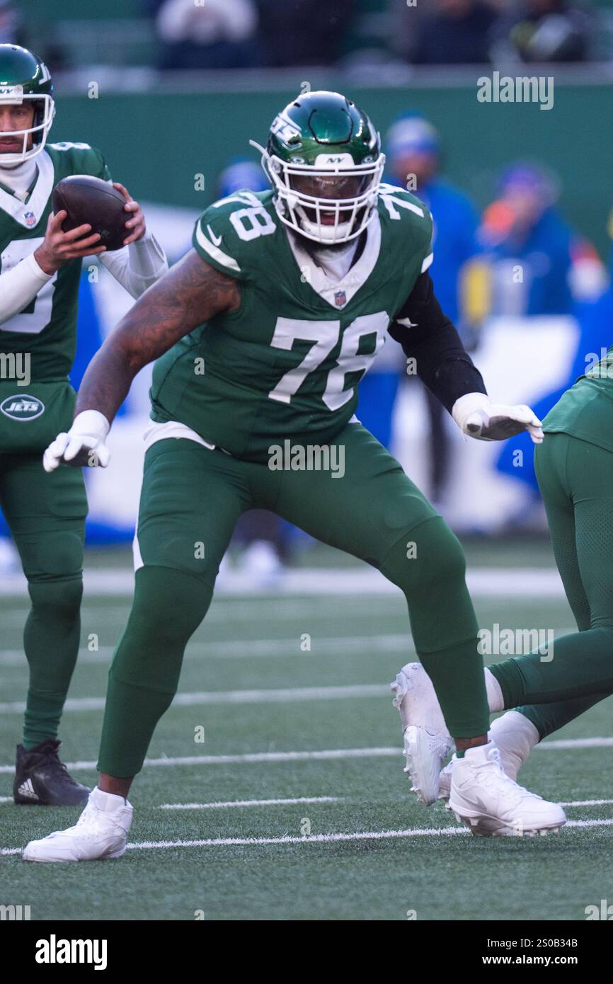 New York Jets offensive lineman Morgan Moses (78) in action during the ...