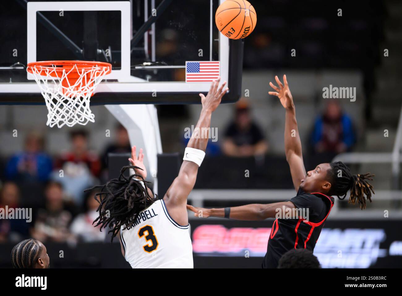 SAN JOSE, CA - DECEMBER 21:California Golden Bears guard DJ Campbell (3 ...
