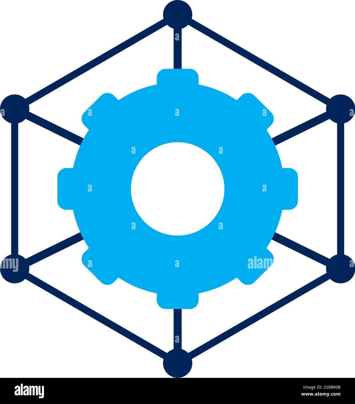 ai gear connection Stock Vector Image & Art - Alamy