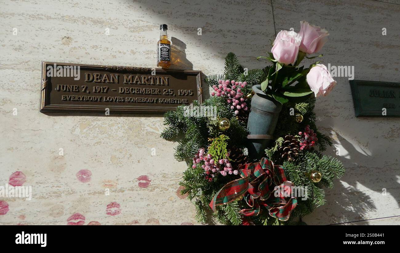 Los Angeles, California, USA 26th December 2024 Singer Dean Martin ...