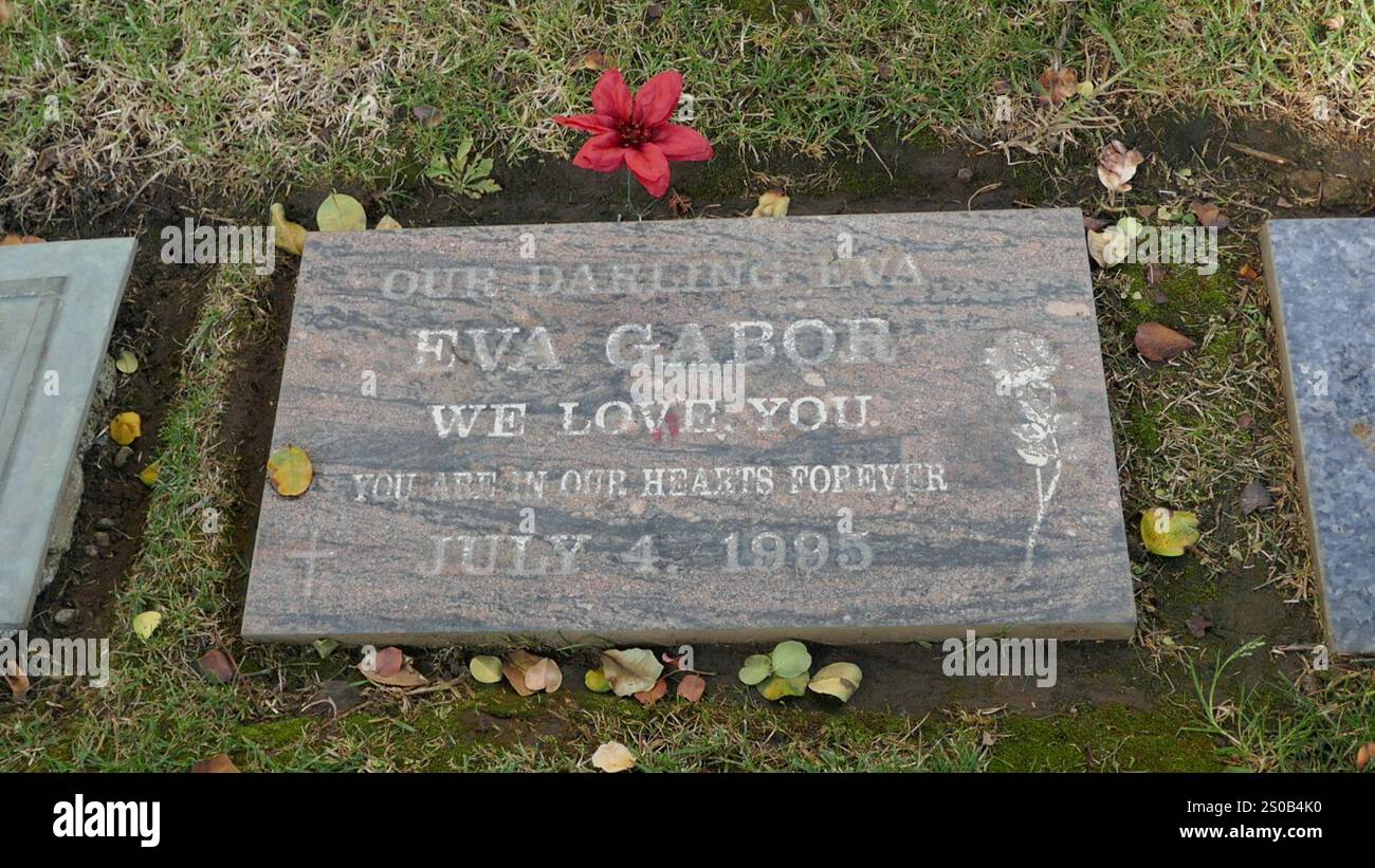 Los Angeles, California, USA 26th December 2024 Actress Eva Gabor Grave ...