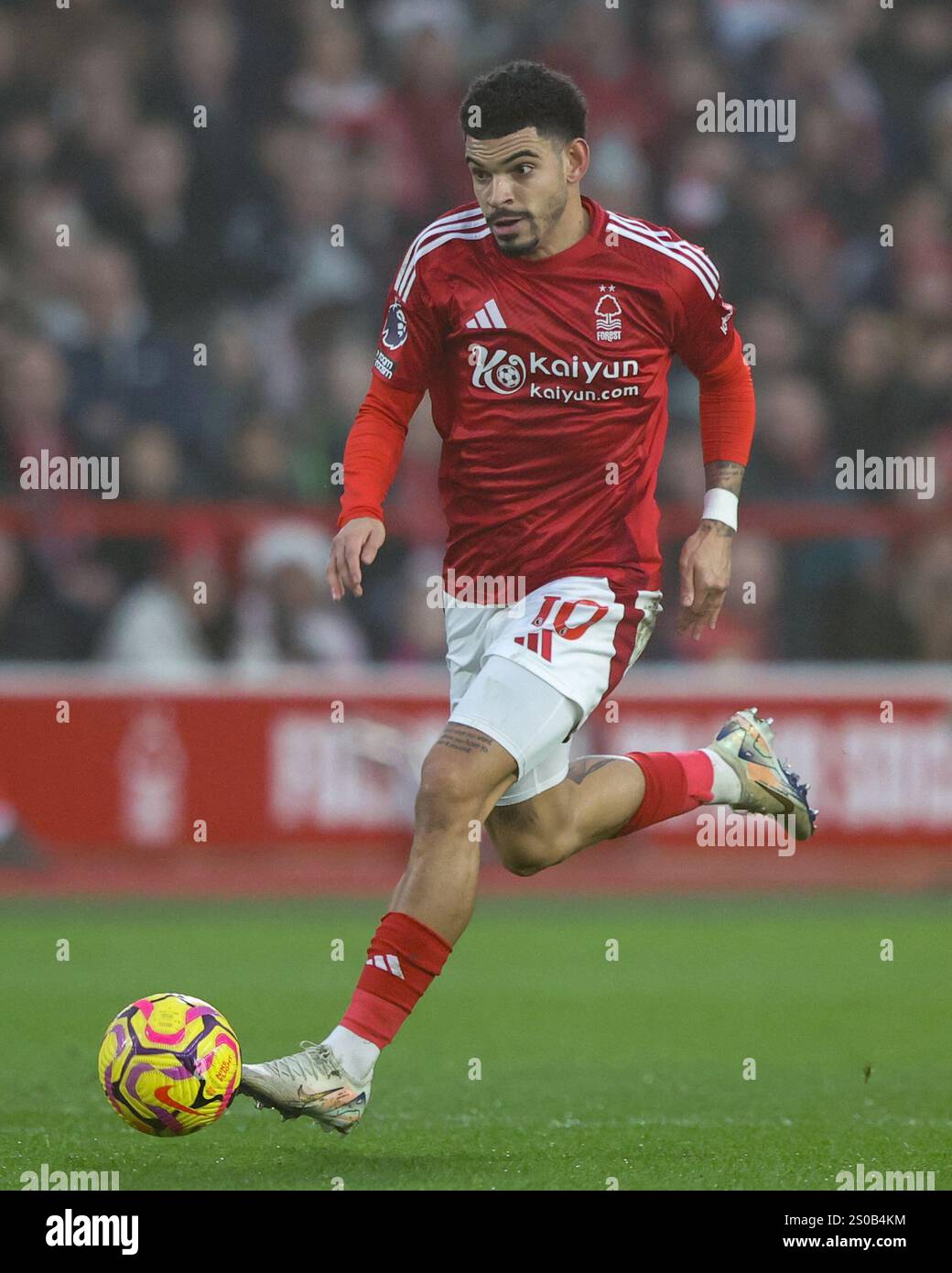 Morgan Gibbs-White of Nottingham Forest during the Premier League match ...