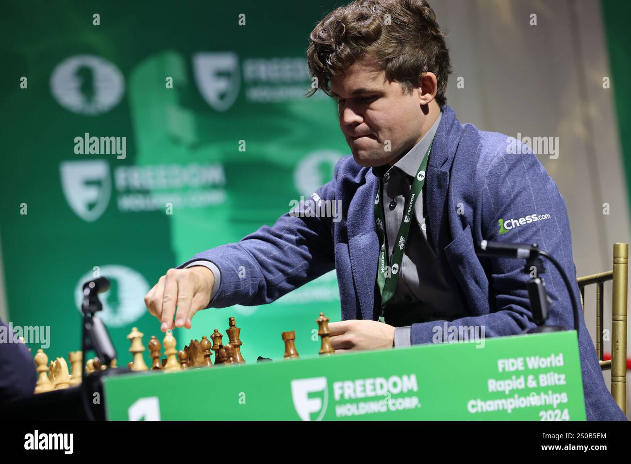 FIDE World Rapid Chess Championship started today in Wall st, New York ...