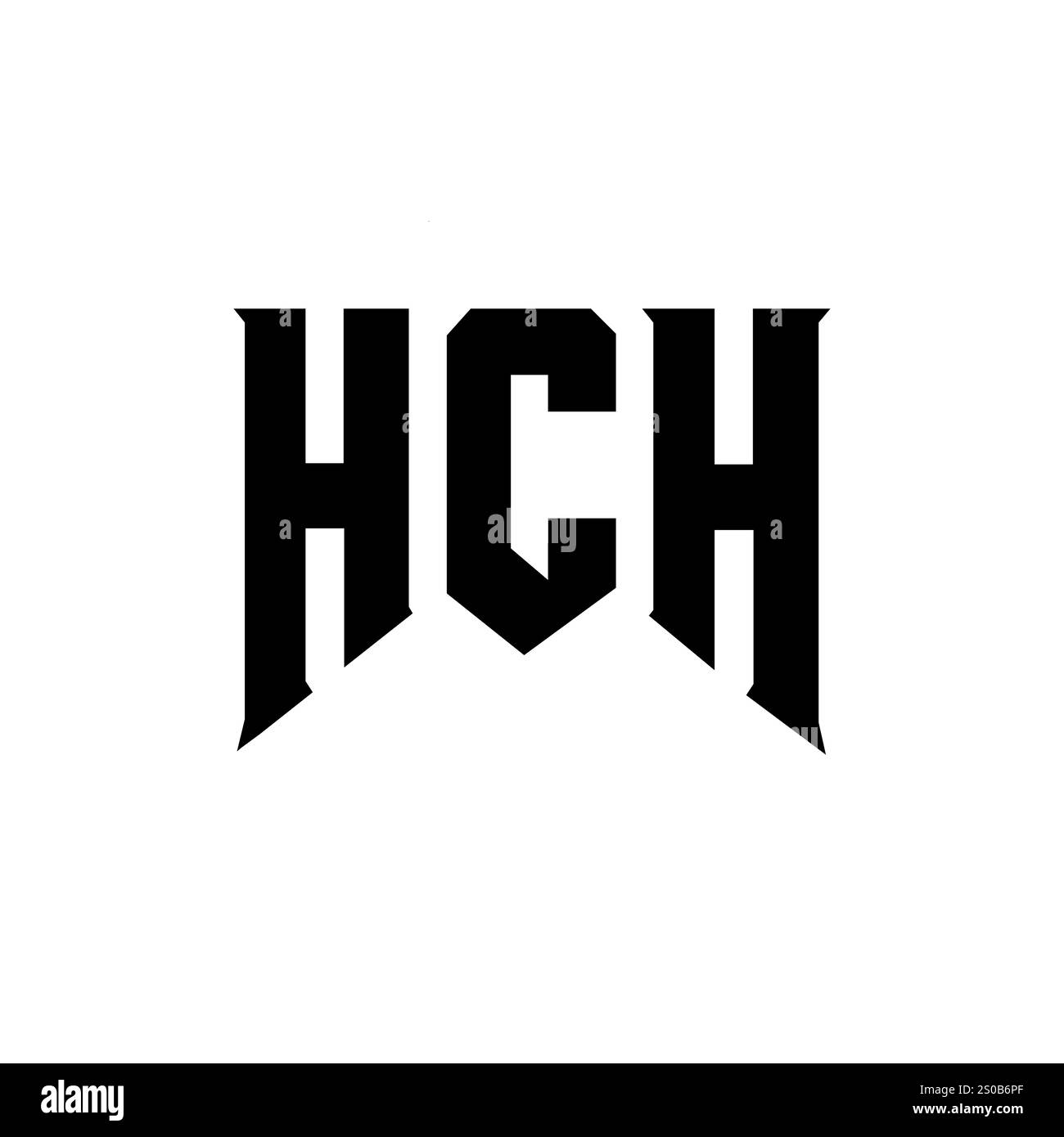 Hch logo design hi-res stock photography and images - Alamy