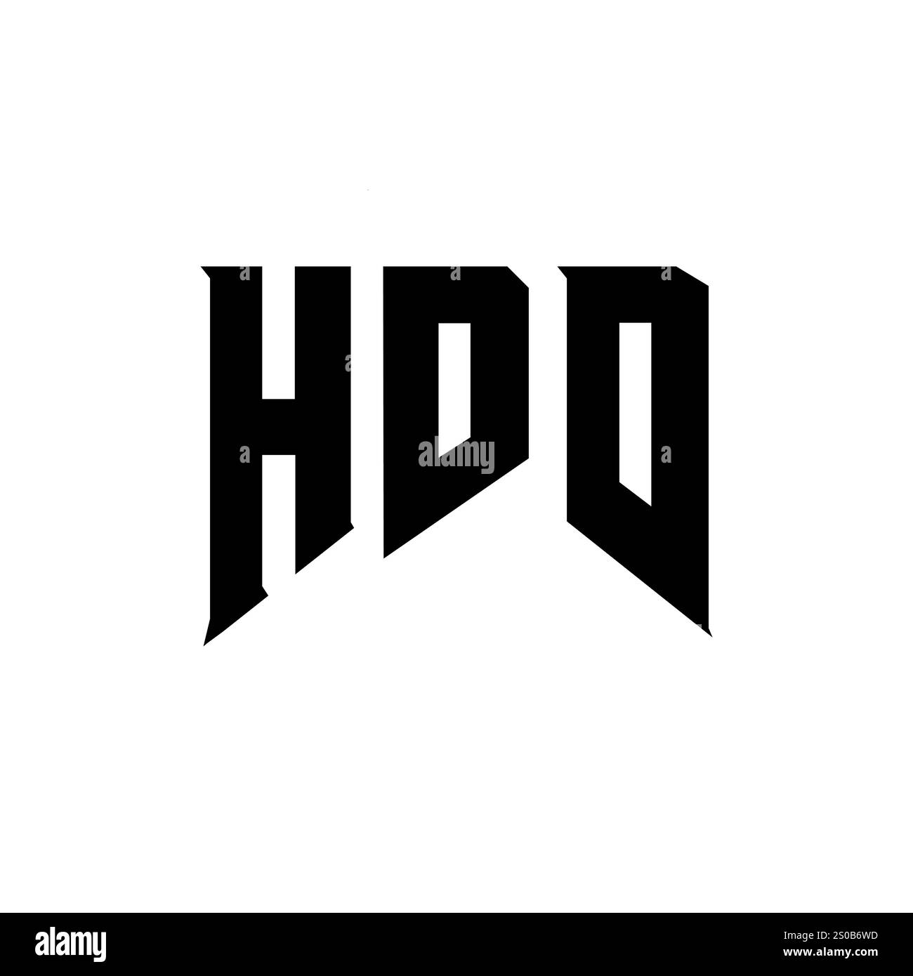 HDD letter logo design for technology company. HDD logo design black ...