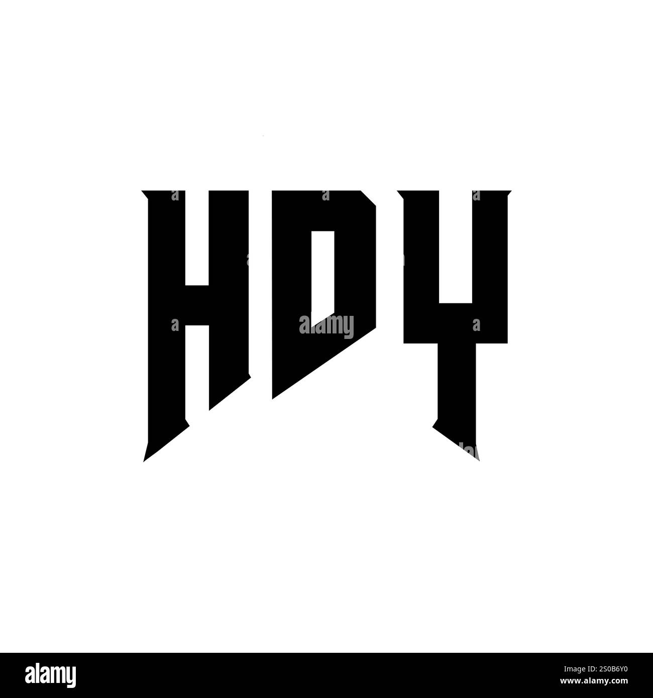 Hdy logo design hi-res stock photography and images - Alamy