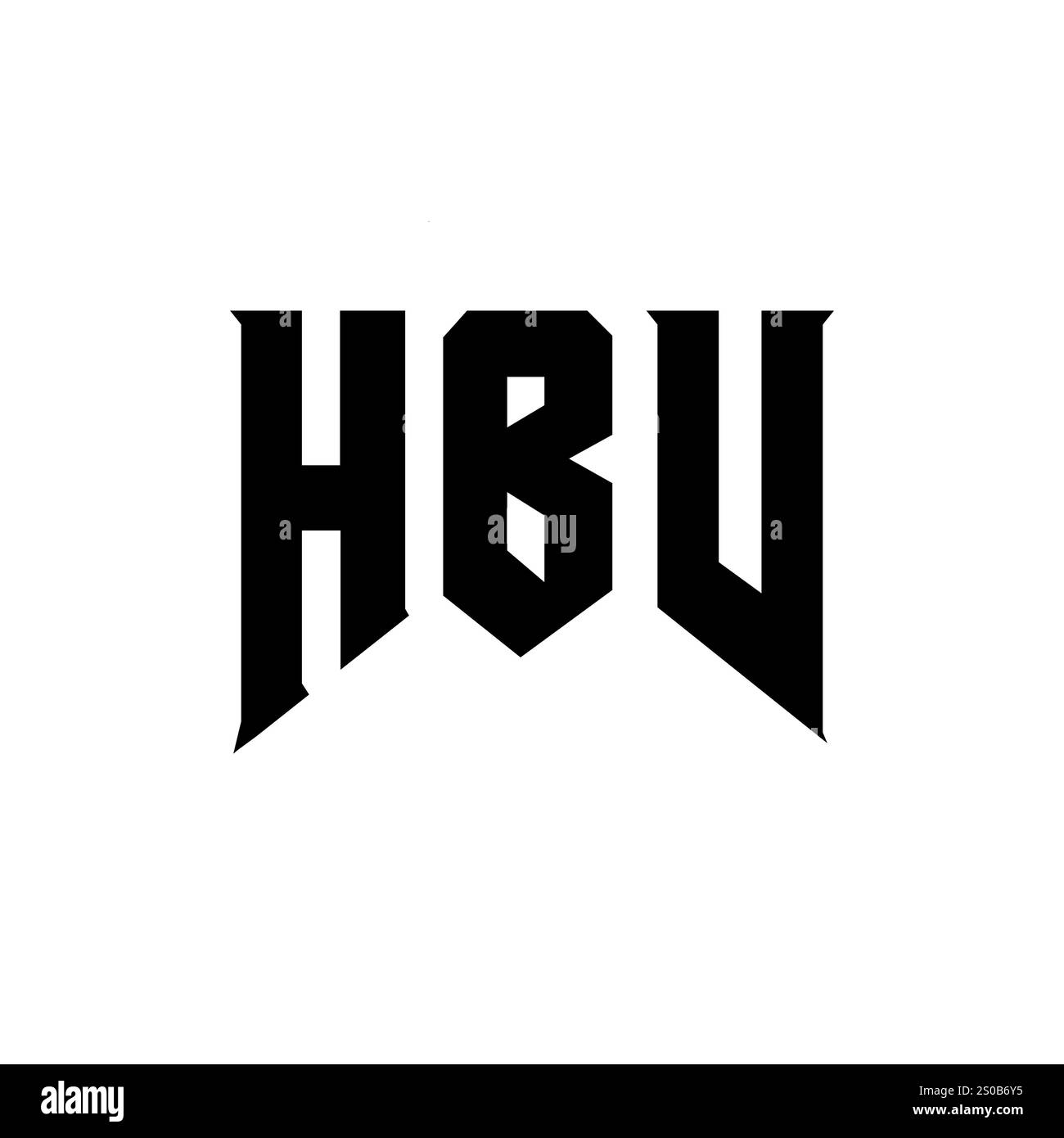 Hbv logo design hi-res stock photography and images - Alamy