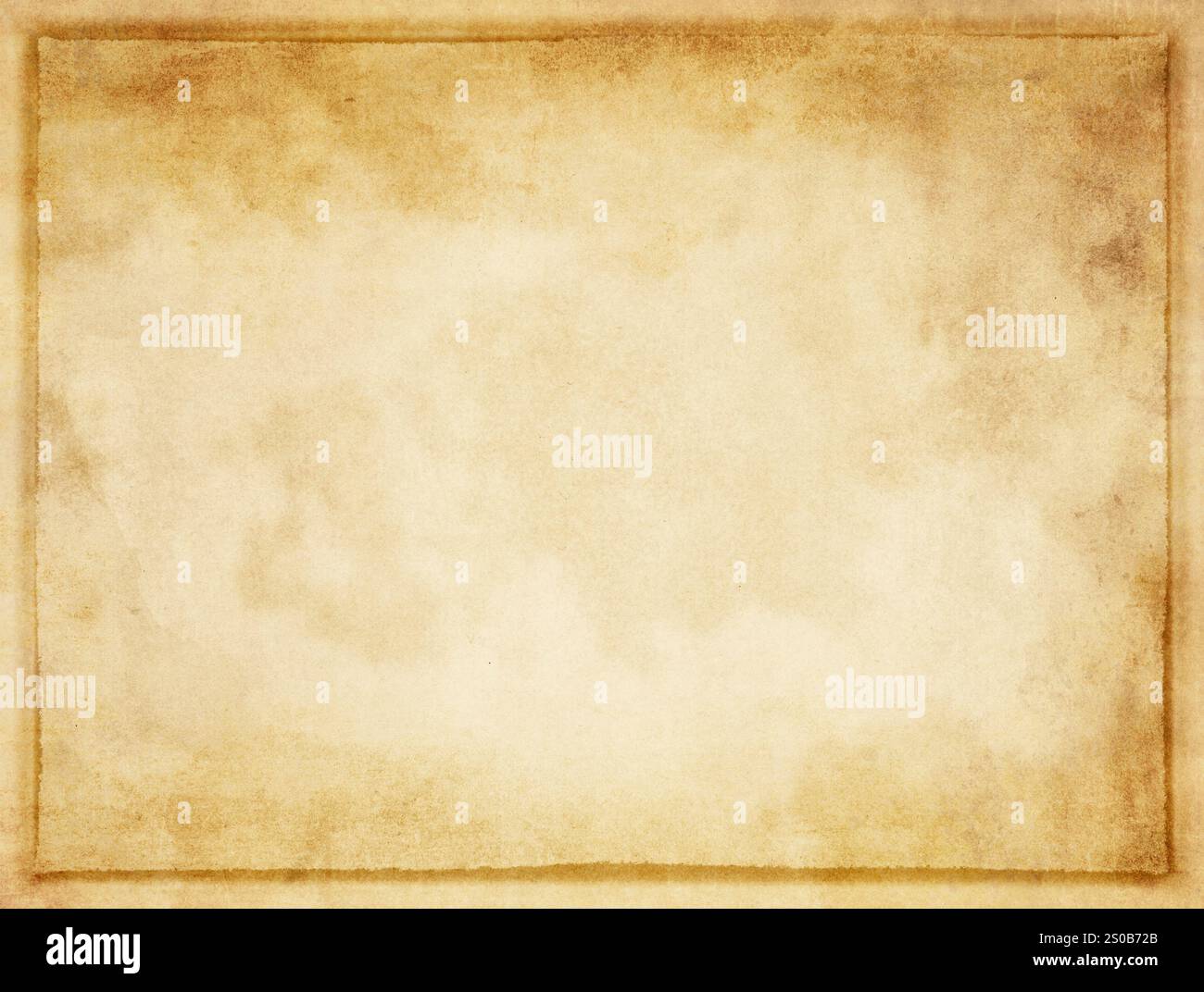 Old bad condition paper texture with border for background design Stock ...