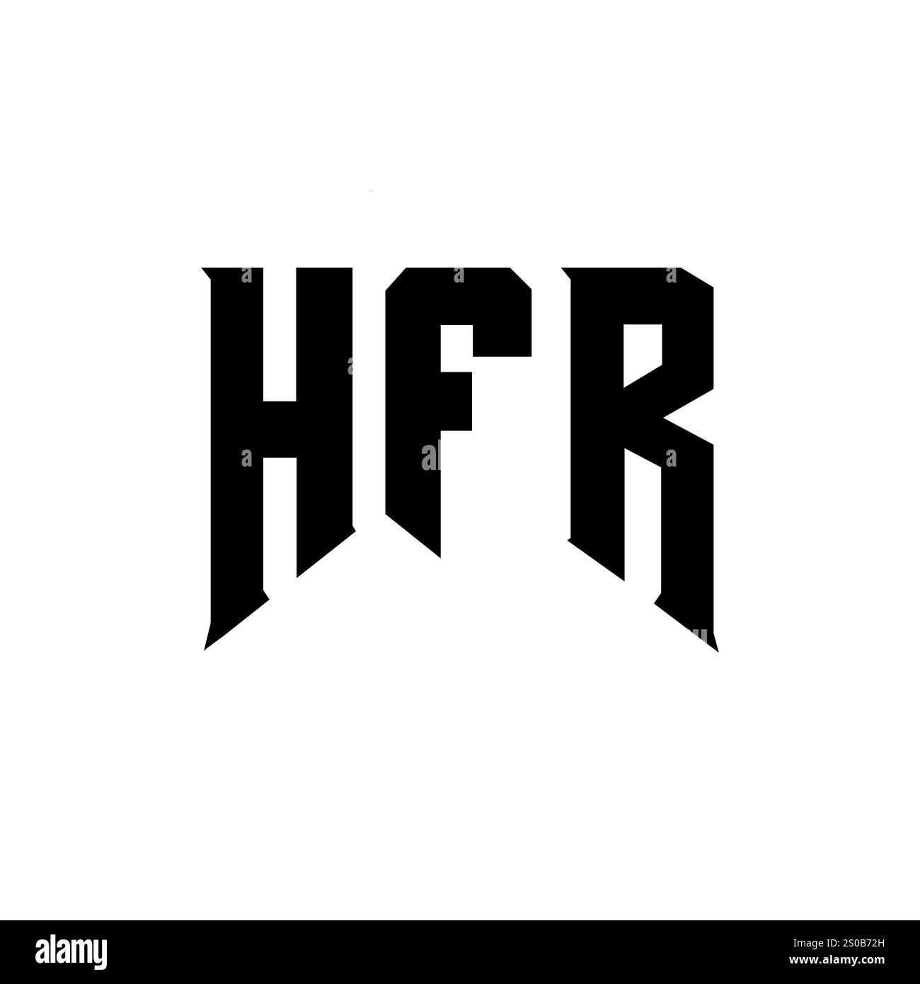 Hfr logo design hi-res stock photography and images - Alamy