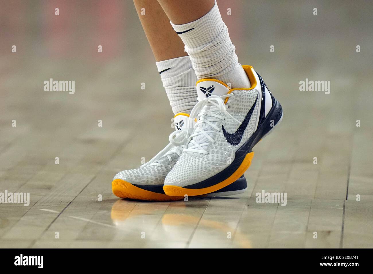 The Nike Kobe Bryant shoes worn by Southern California Trojans guard ...