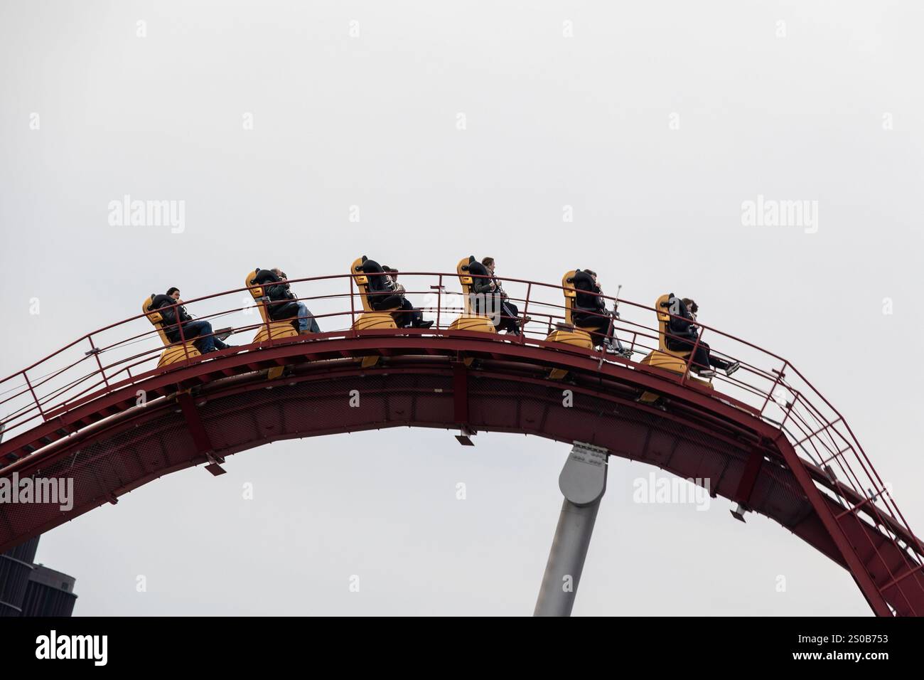 Copenhagen, Denmark. 27th Mar, 2024. Dæmonen seen from the roof of Ny ...